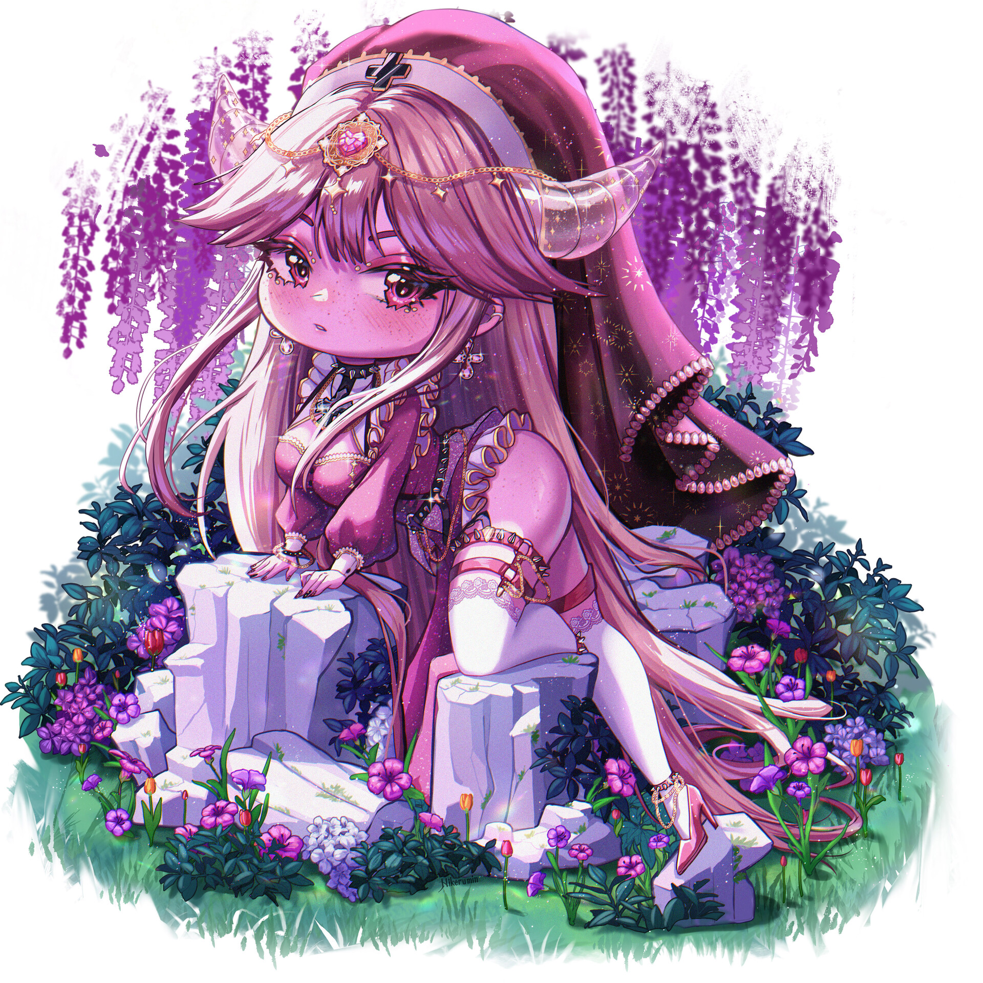 ArtStation - [SPEEDPAINT] - PARADISE chibi (clip studio paint)