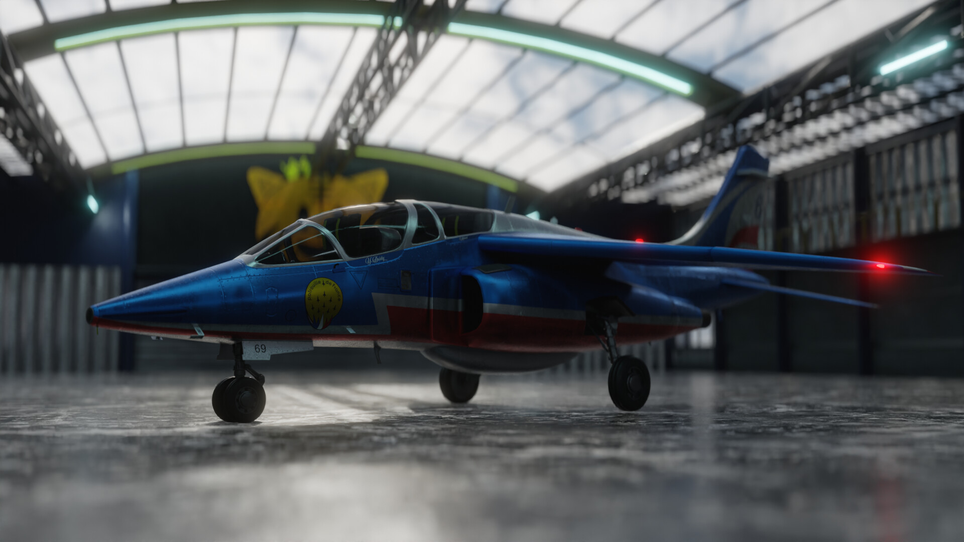 ArtStation - Alpha Jet Patrouille de France / French Patrol Alpha Jet