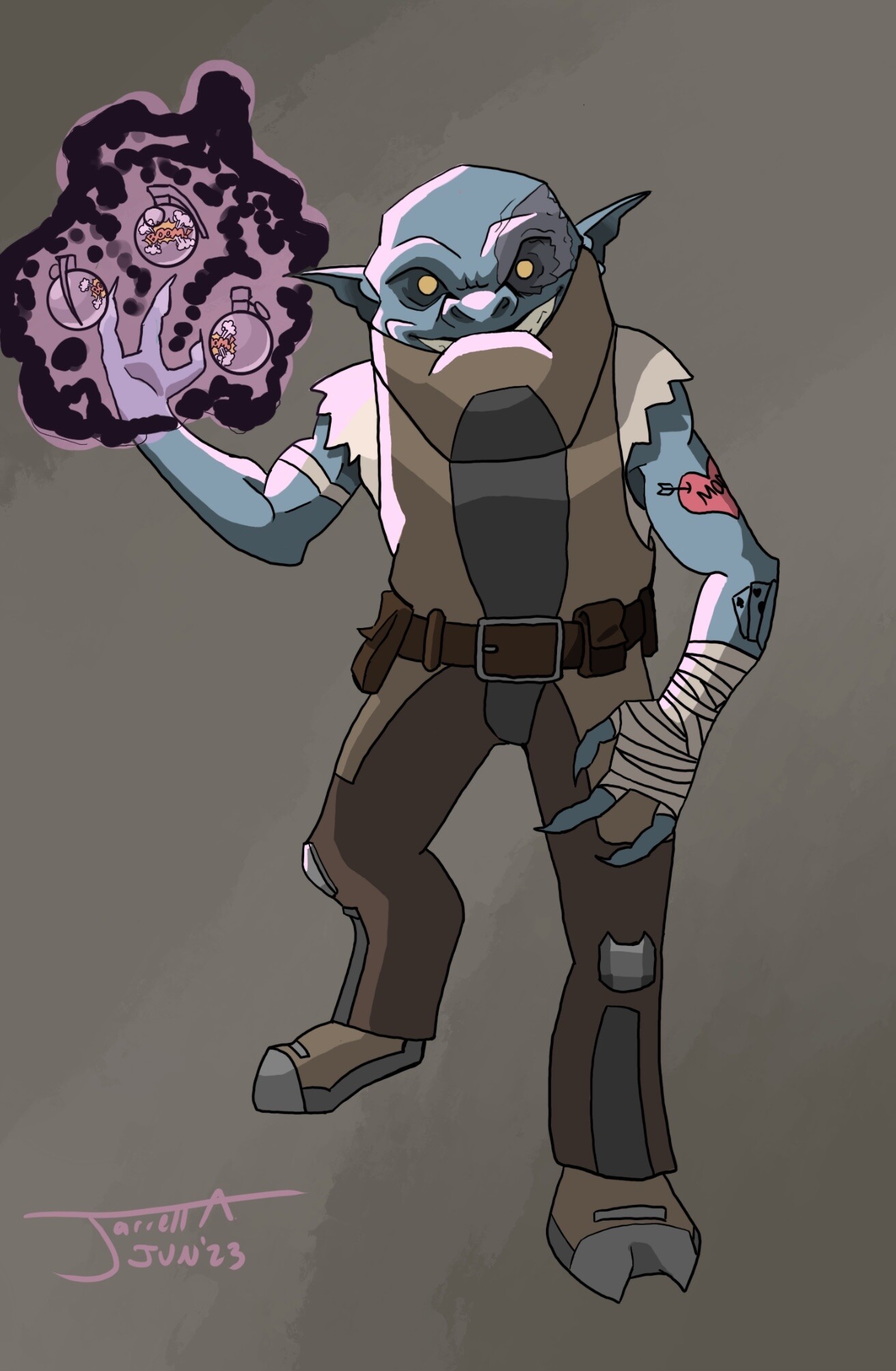 ArtStation - Goblin Demoltions Expert