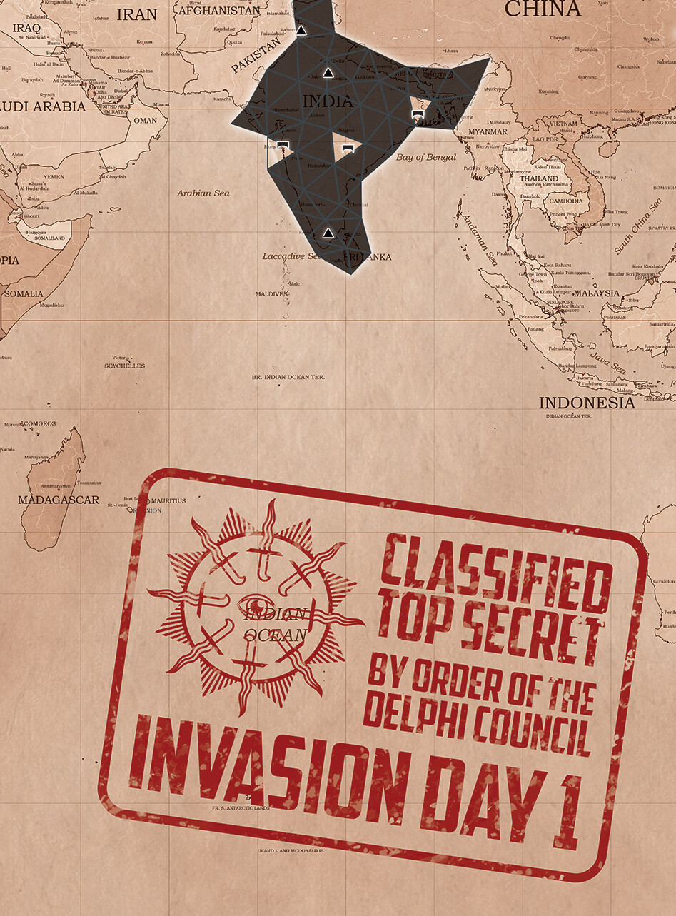 Alida Saxon - Torg World Map