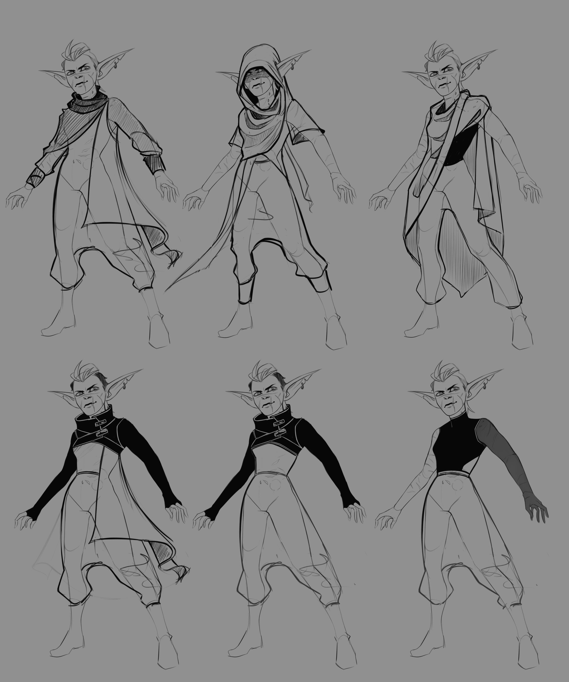 ArtStation - Character concept art and design exploration