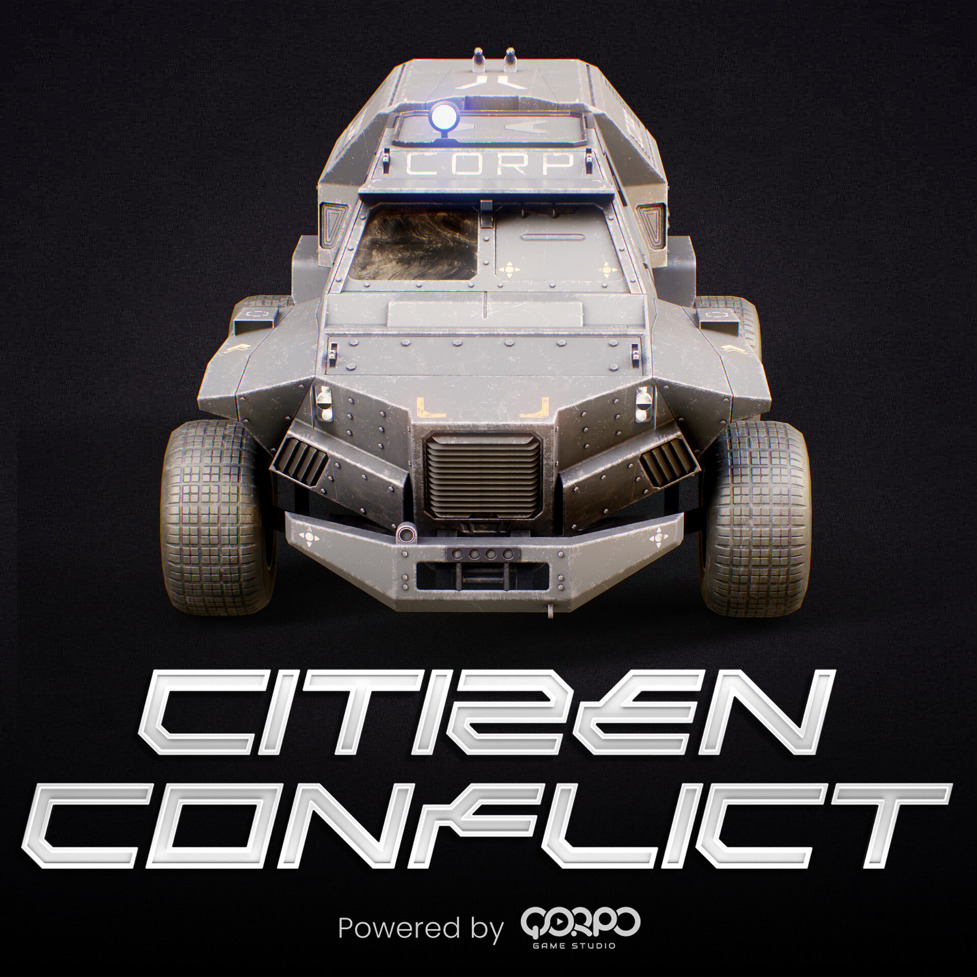 ArtStation - Citizen Conflict - APC Military Vehicle (Version 2)