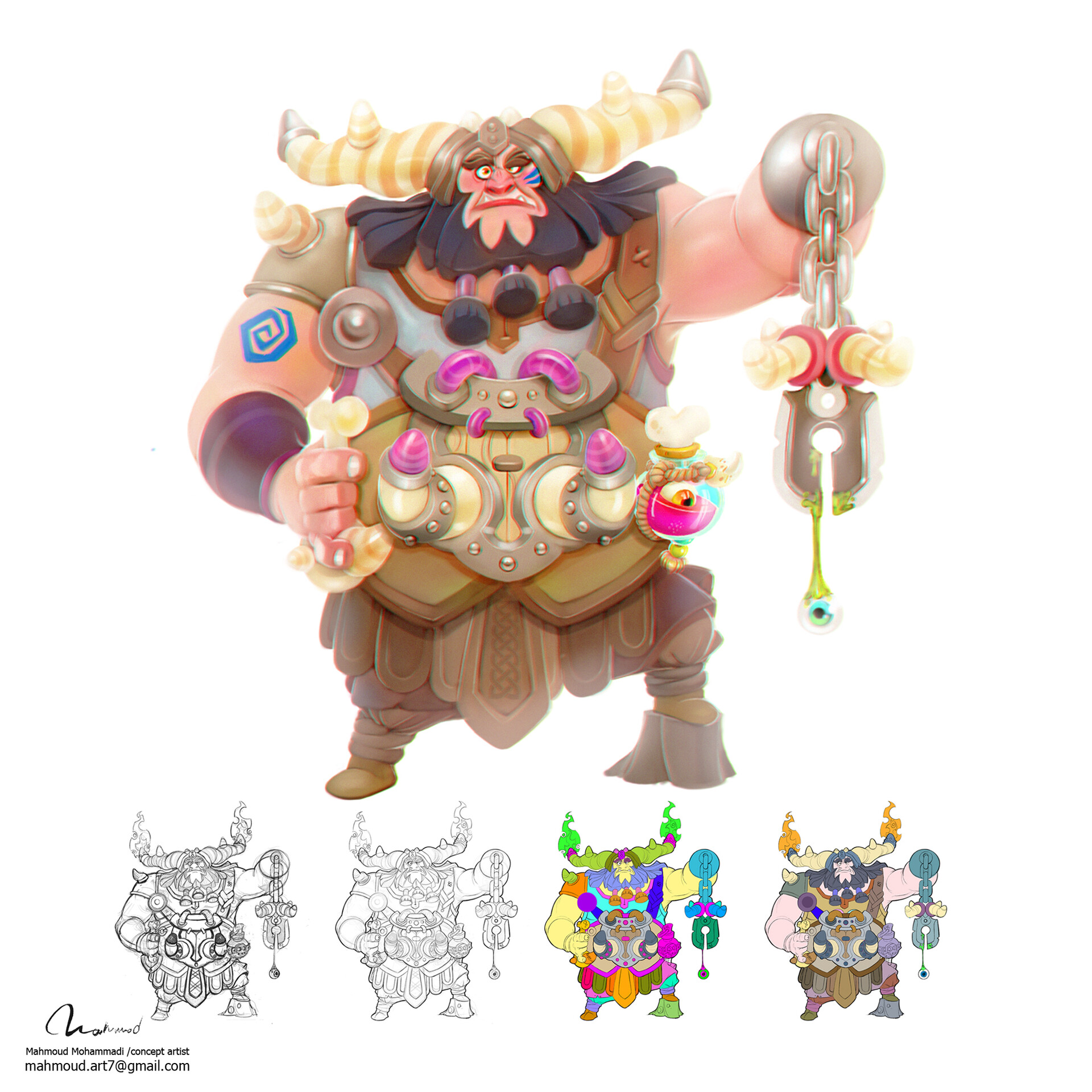 ArtStation - Wild Viking (1)