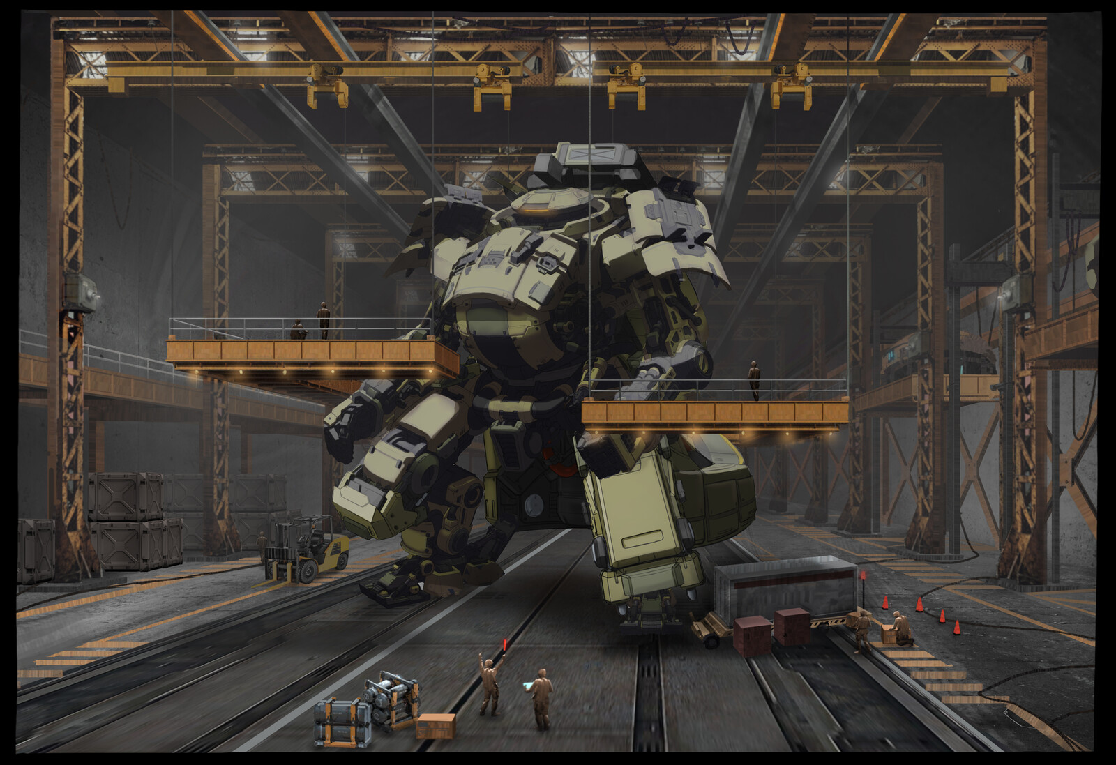 li yanping - Hangar ,air raid shelter