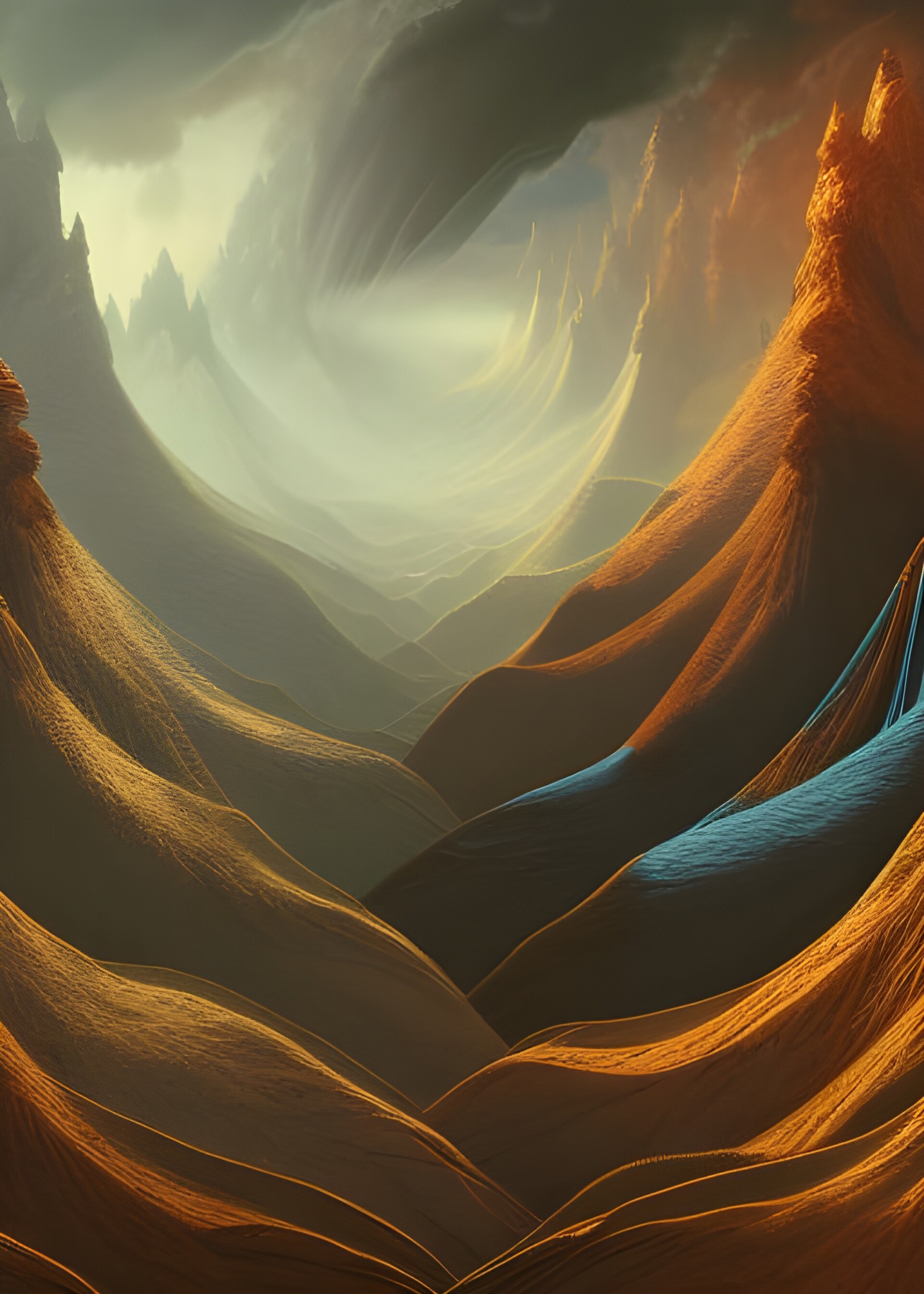 ArtStation - Cascading Landscape 1