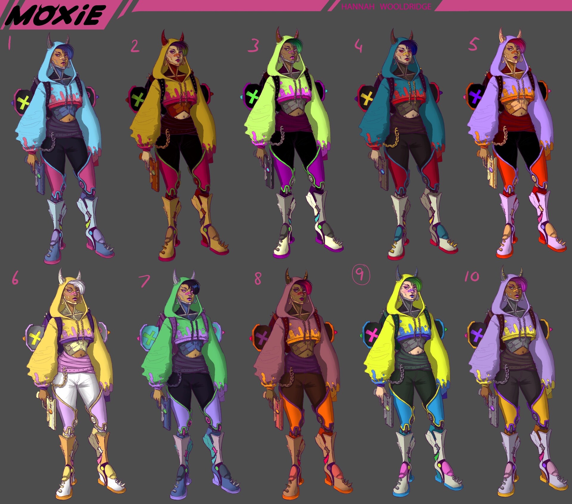 Hannah Wooldridge - Moxie - character concept