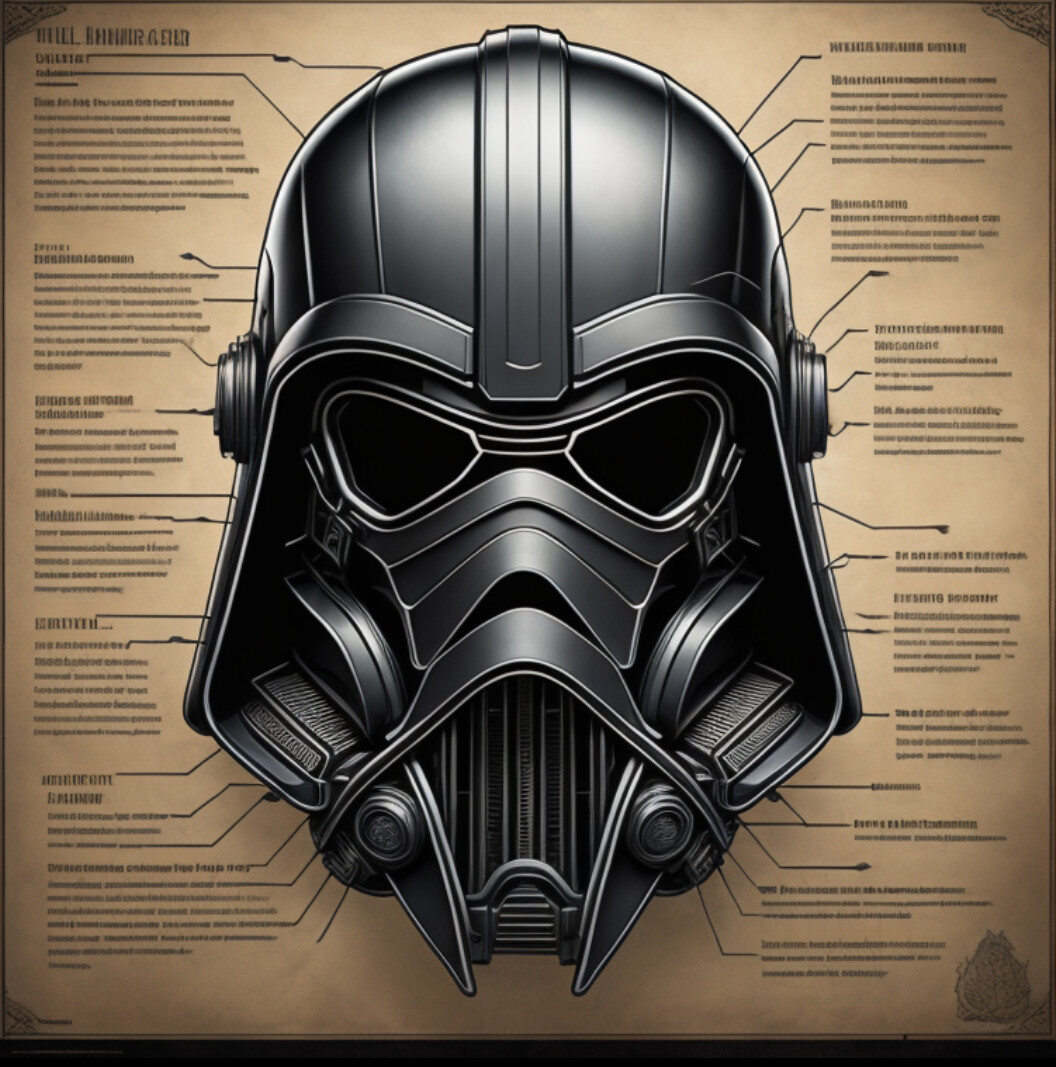 ArtStation - Star Wars sith helmet and modules
