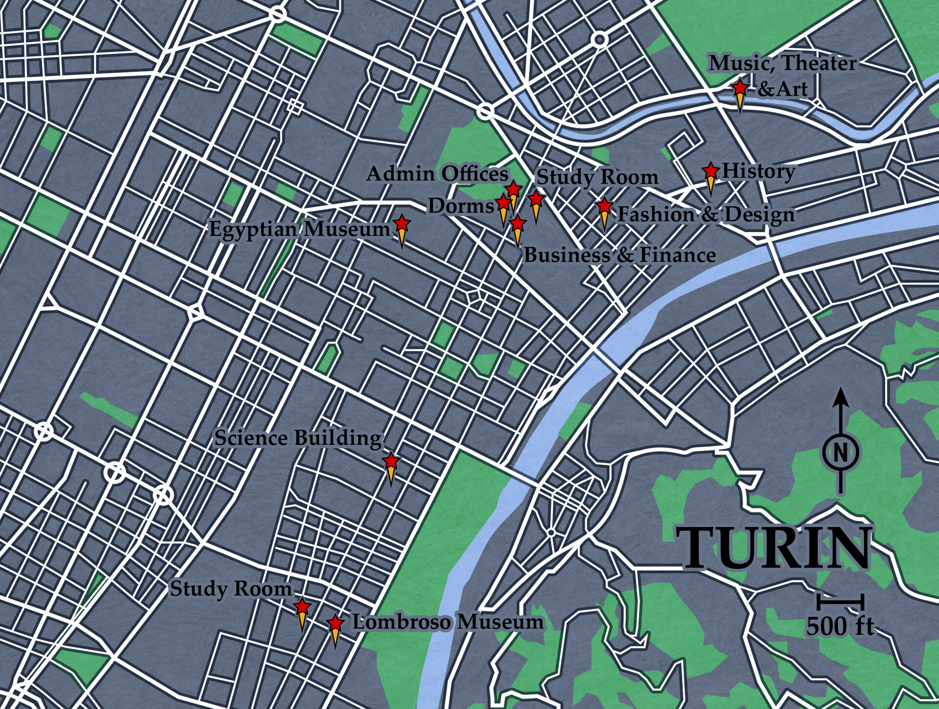 ArtStation - ETU Study Abroad Maps