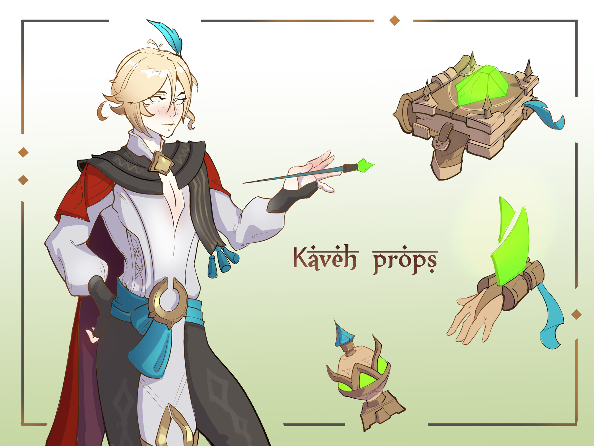 ArtStation - kaveh props