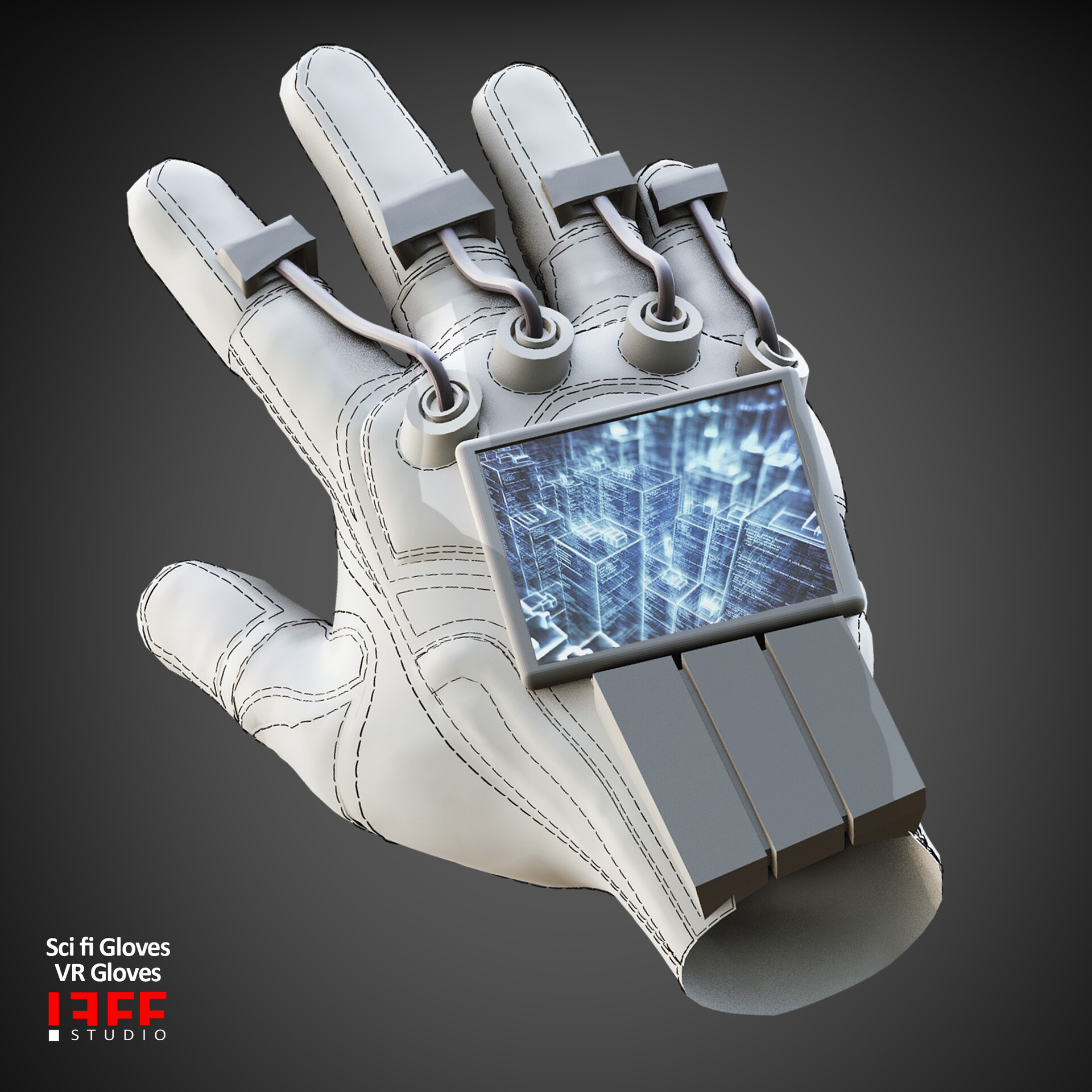 Jeff Studio - Vr gloves/ sci fi gloves models