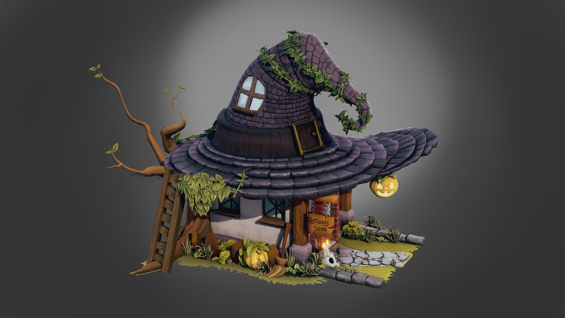 ArtStation - Potions Shop