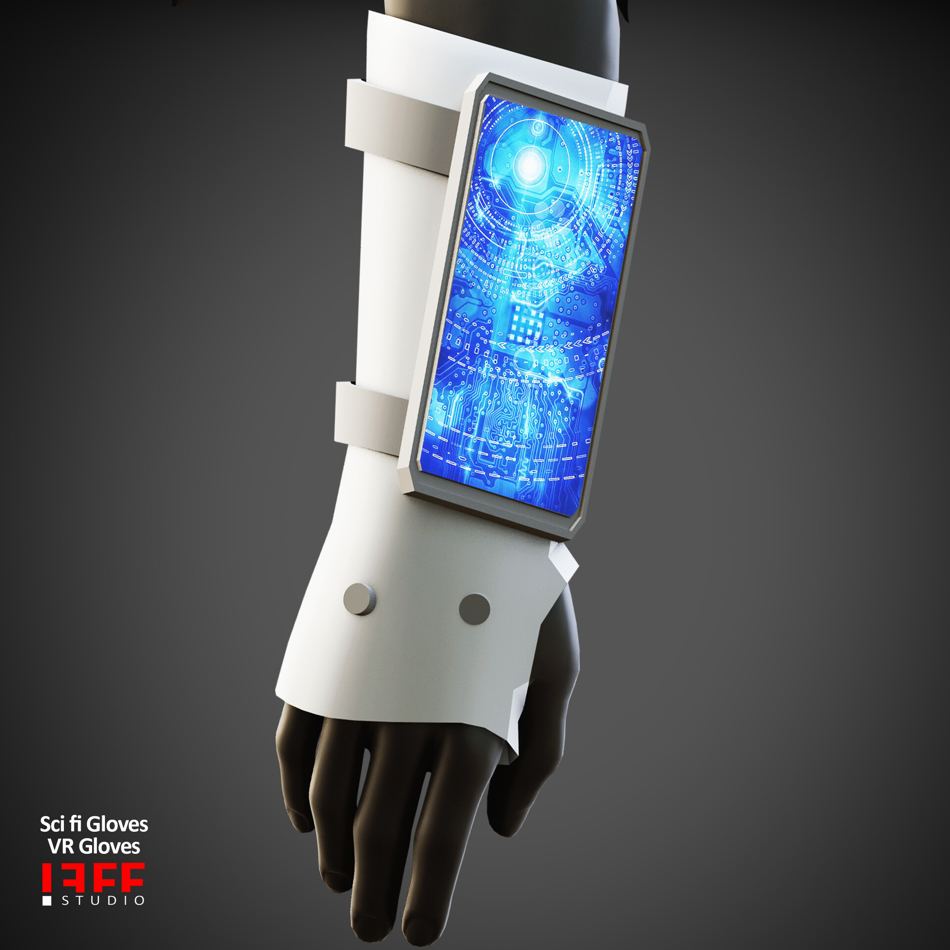 ArtStation - Vr gloves/ sci fi gloves models