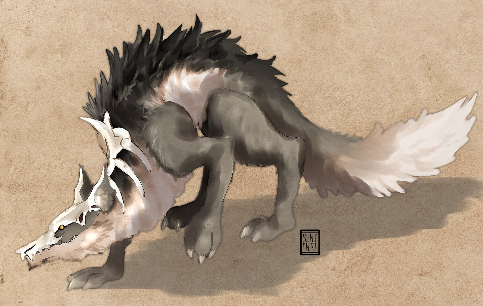 ArtStation - Wolf Creature