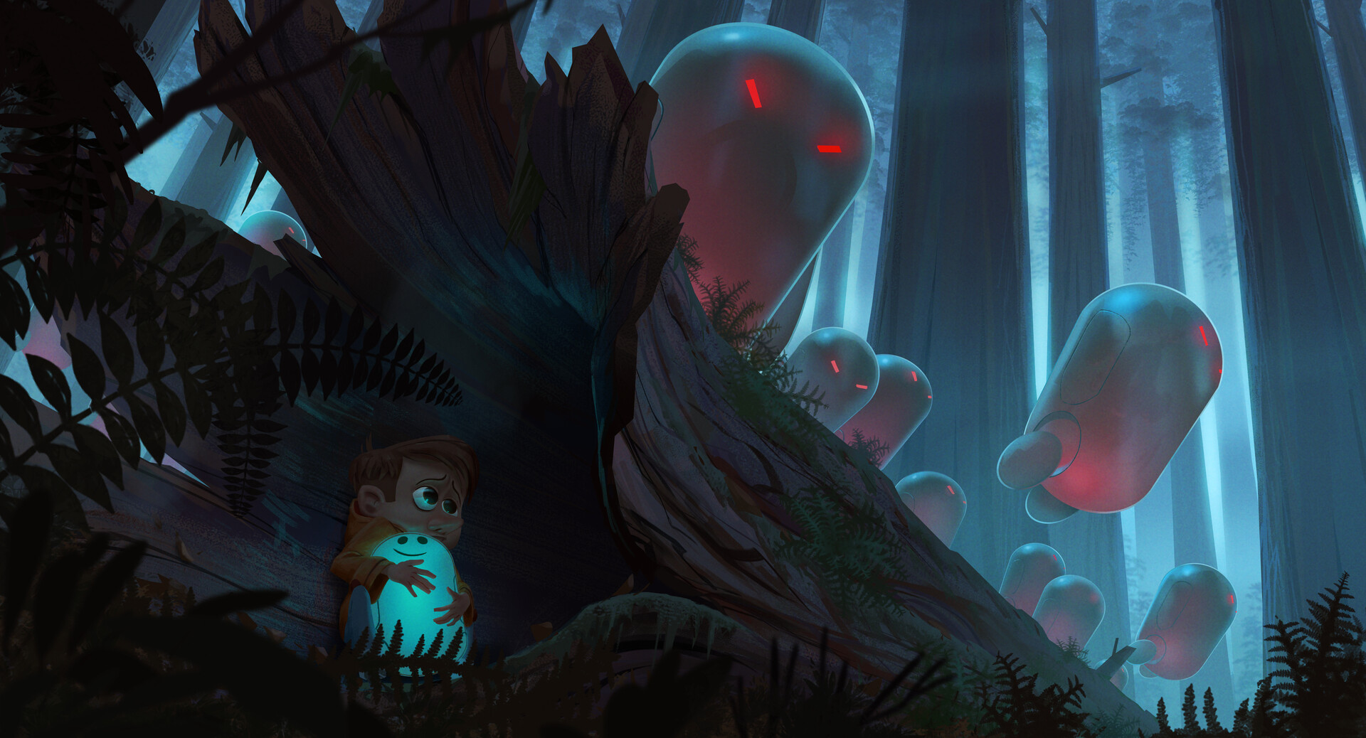 ArtStation - Ron's Gone Wrong :: early vis dev