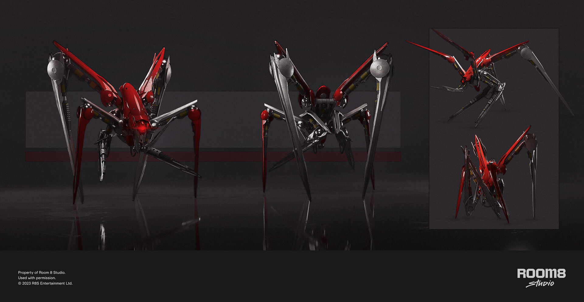 Alex Polgár - Spider throne room