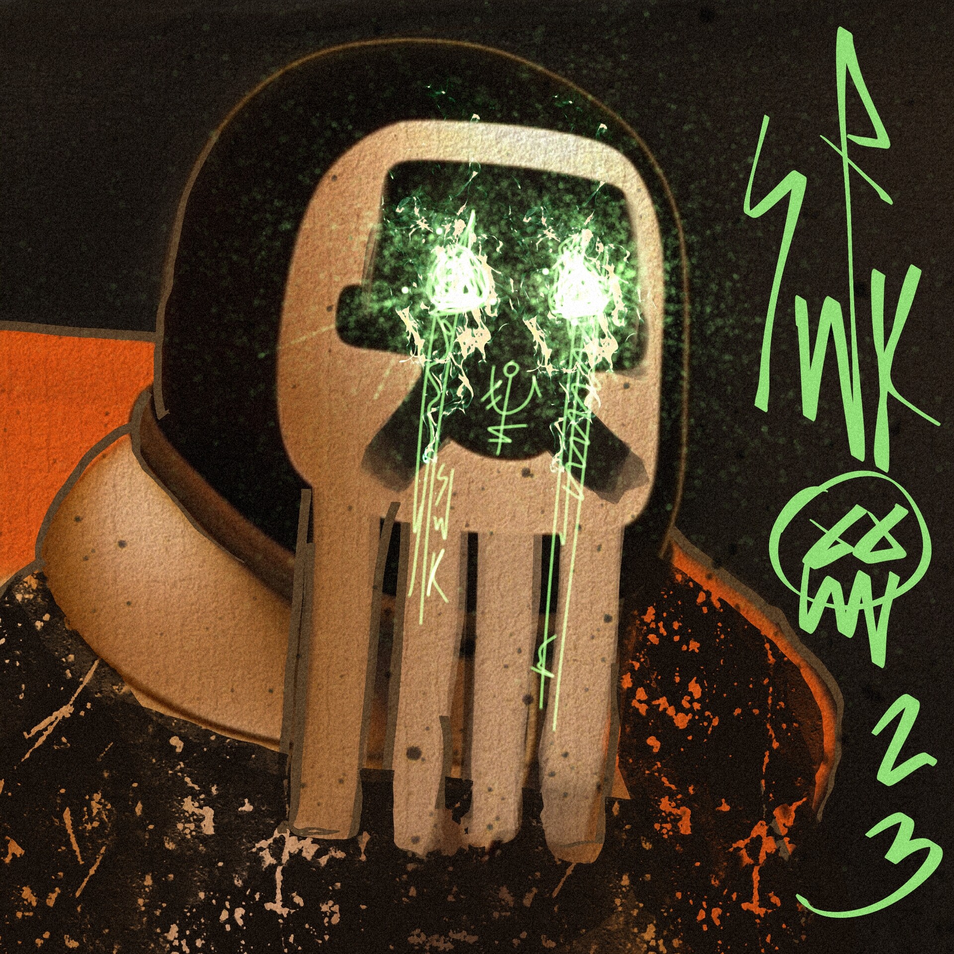 SWKY - faceless robot