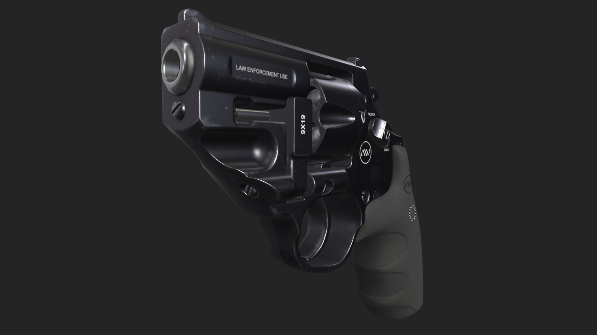 ArtStation - Korth Sky Marshal 9mm Double Action Revolver