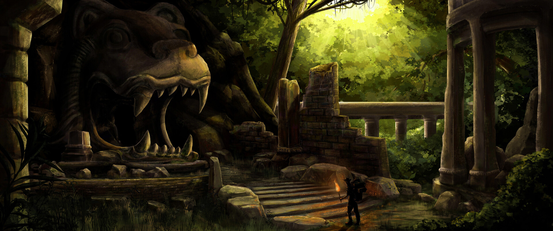 ArtStation - The Entrance - DAE