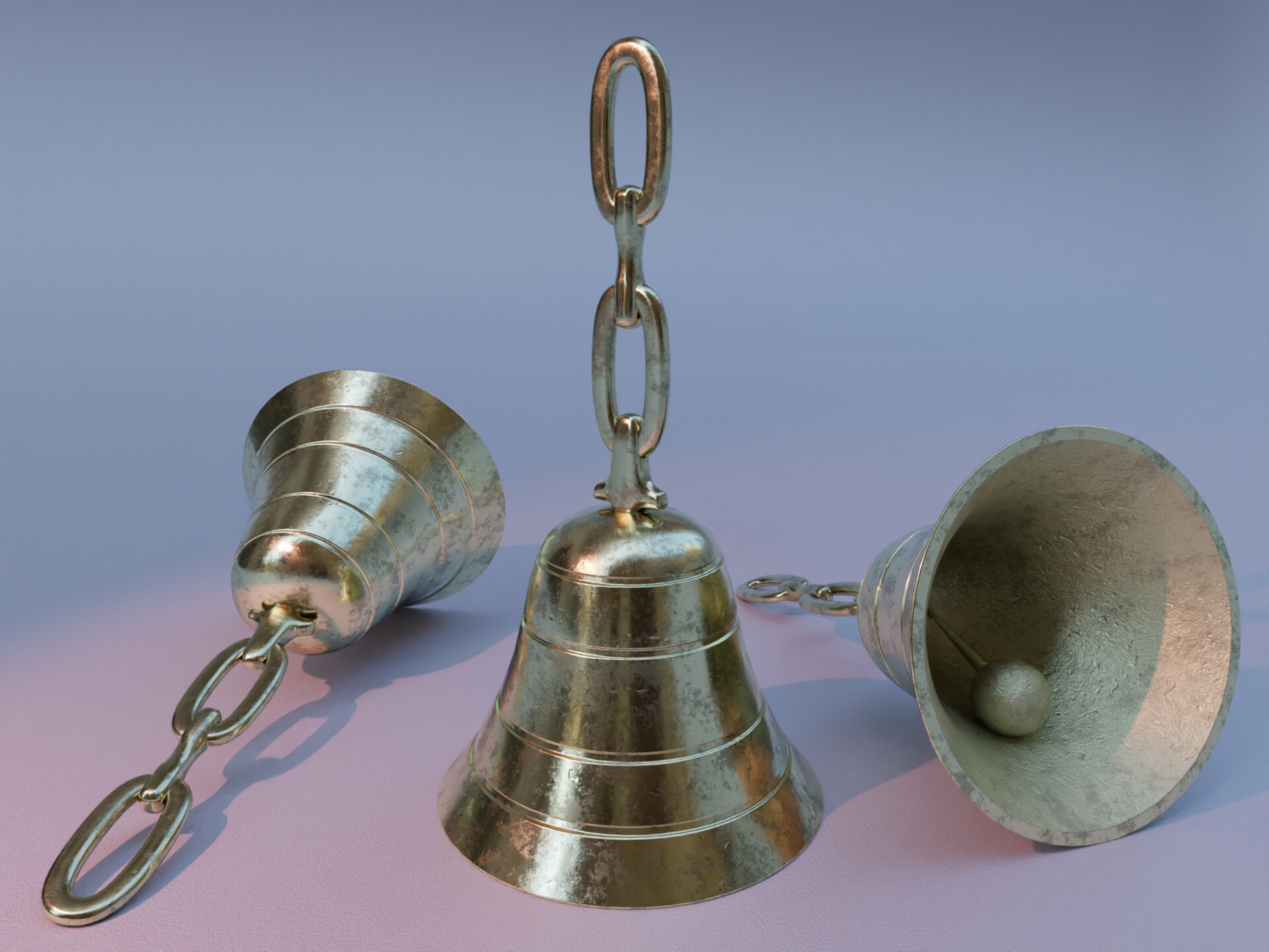 ArtStation - Brass Handbell