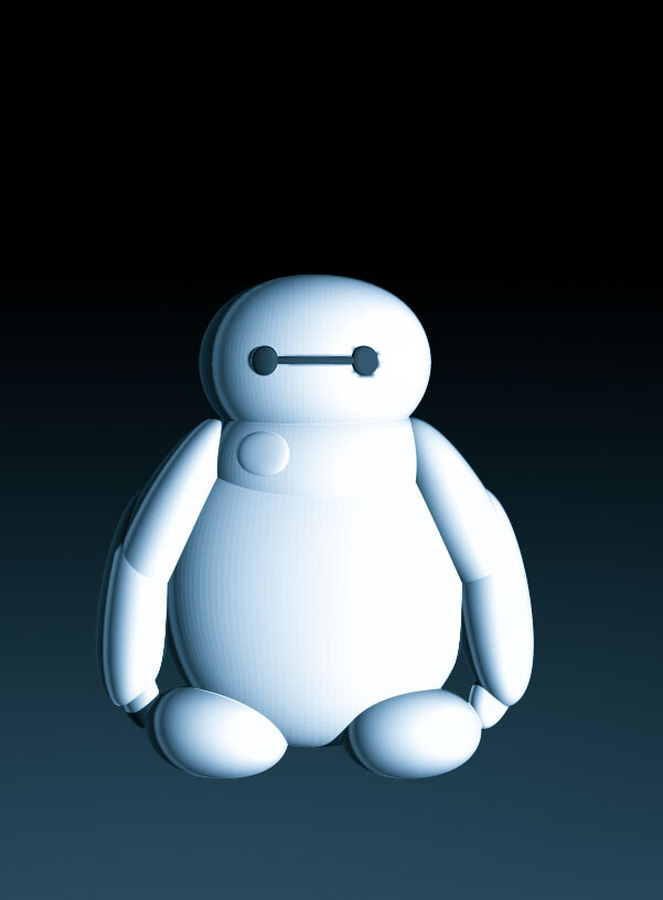 ArtStation - Baymax cartoon