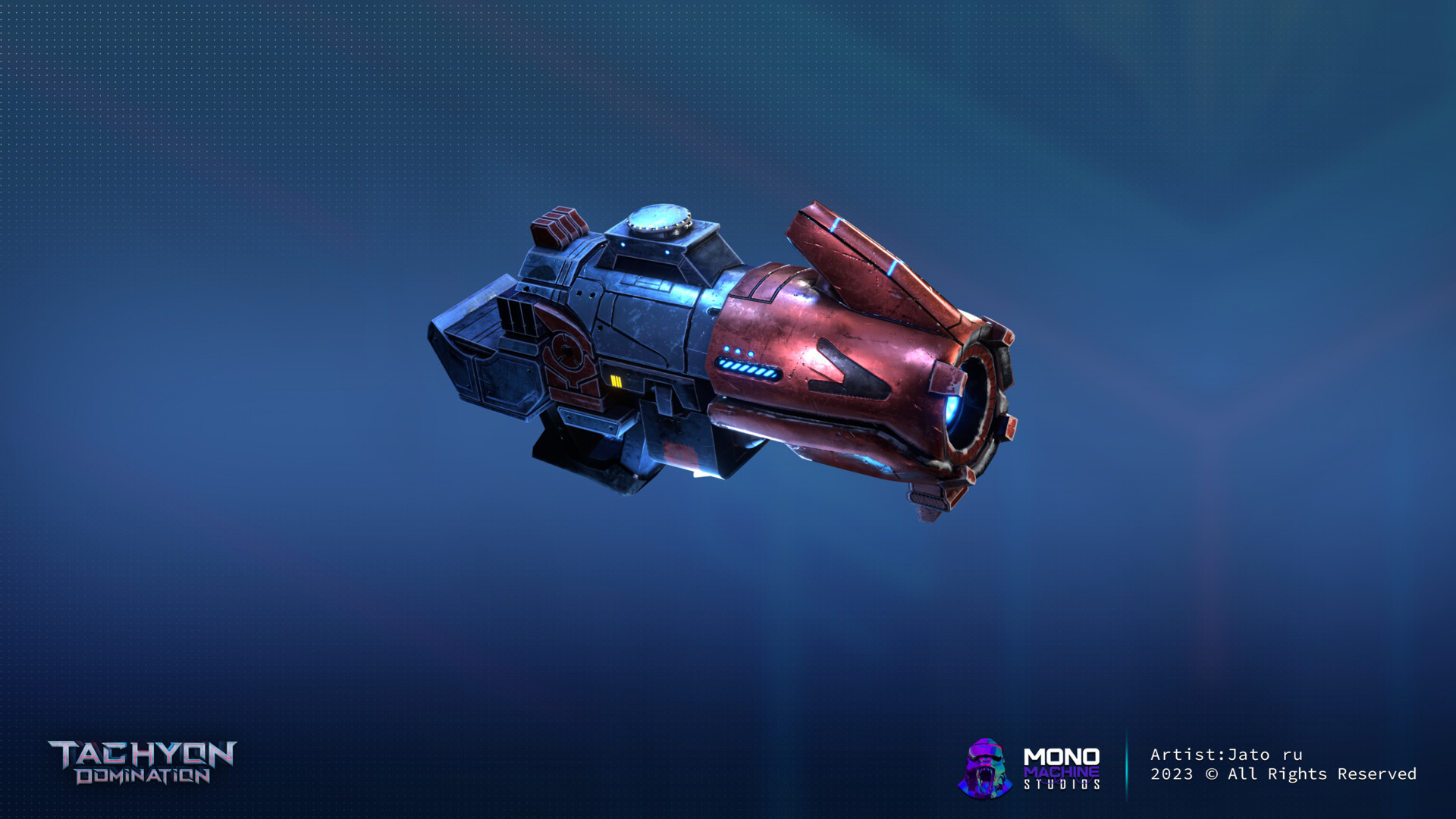 ArtStation - Tachyon Domination: Hand Weapons and Jetpack