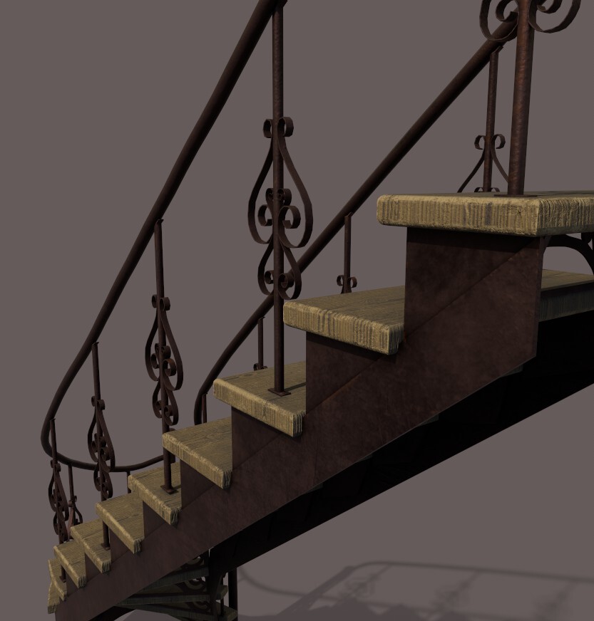 Michael Chicoine - Old Quebec Stairs