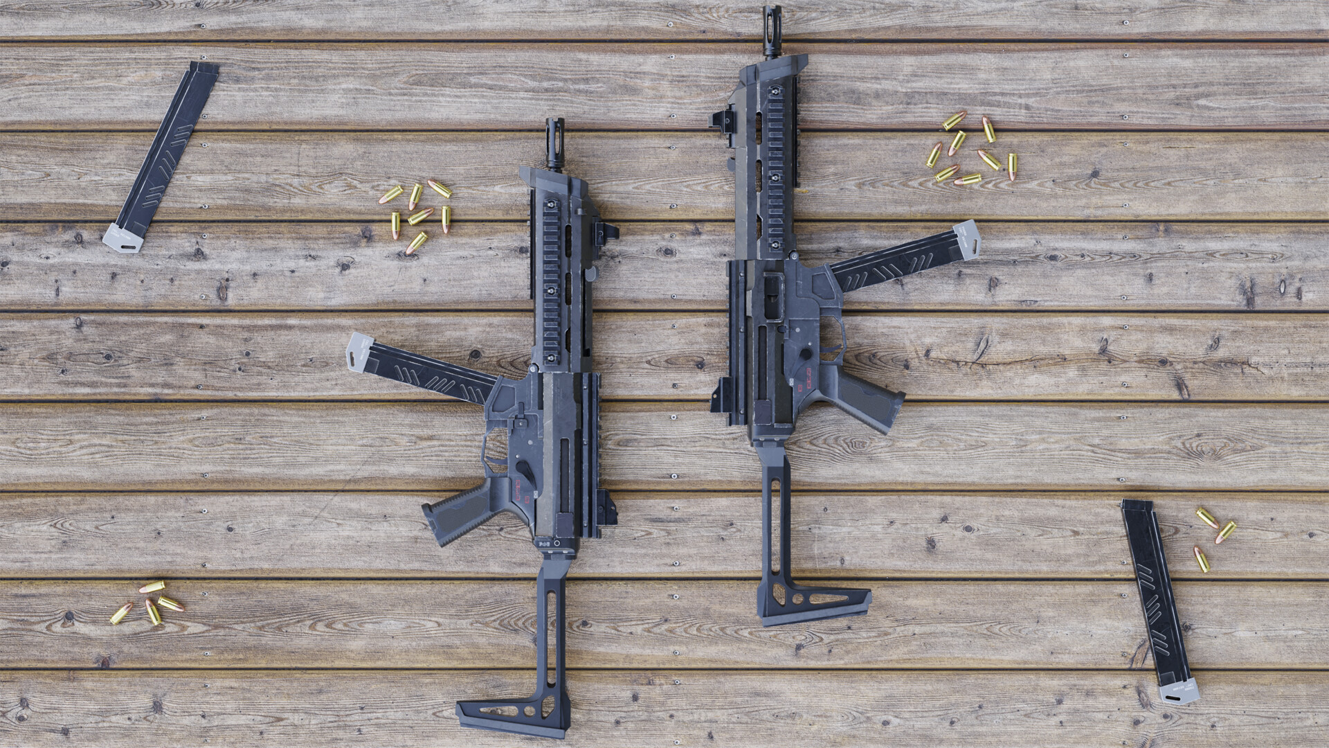 ArtStation - Fictional SMG