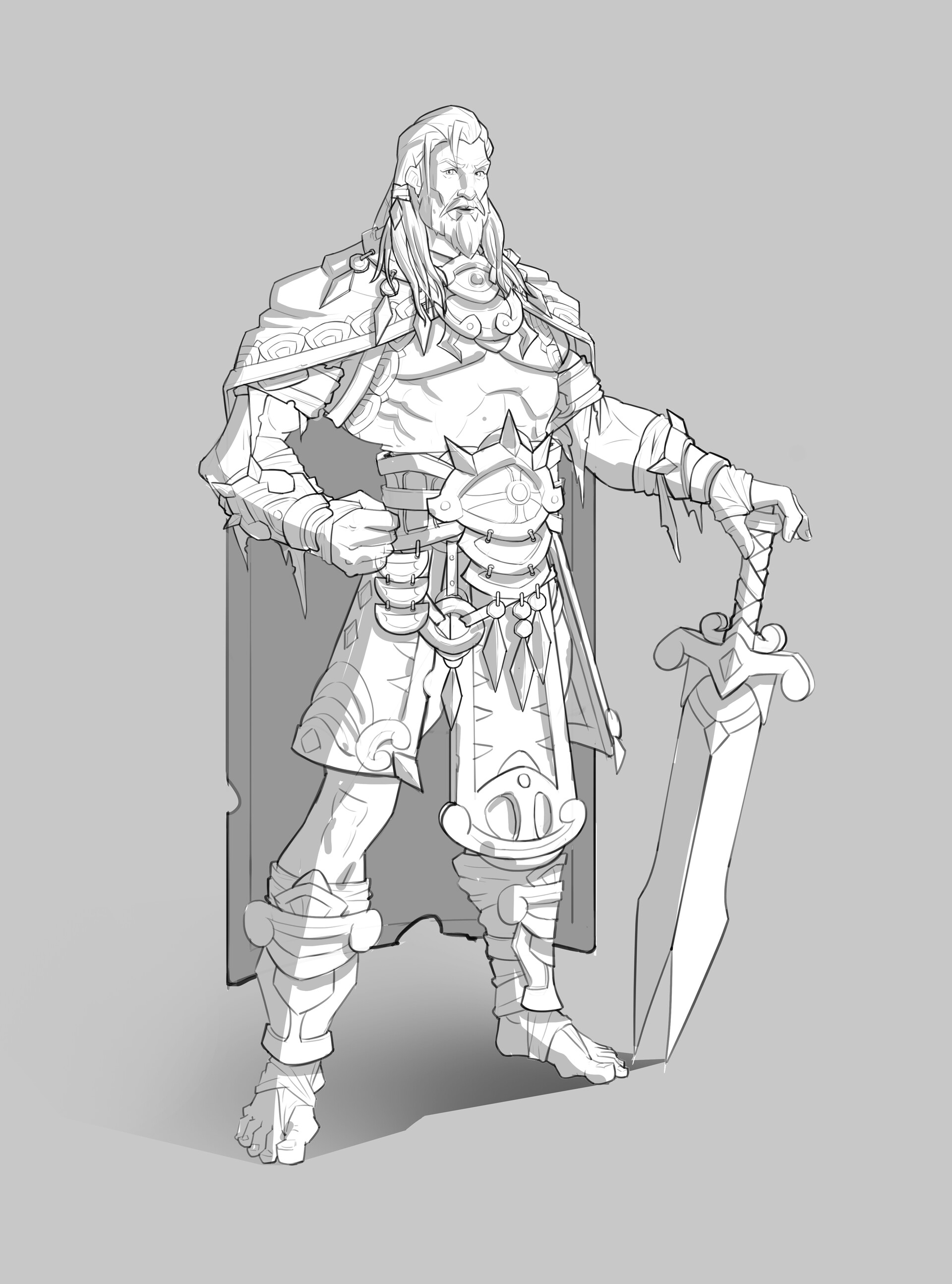 ArtStation - War Character Design