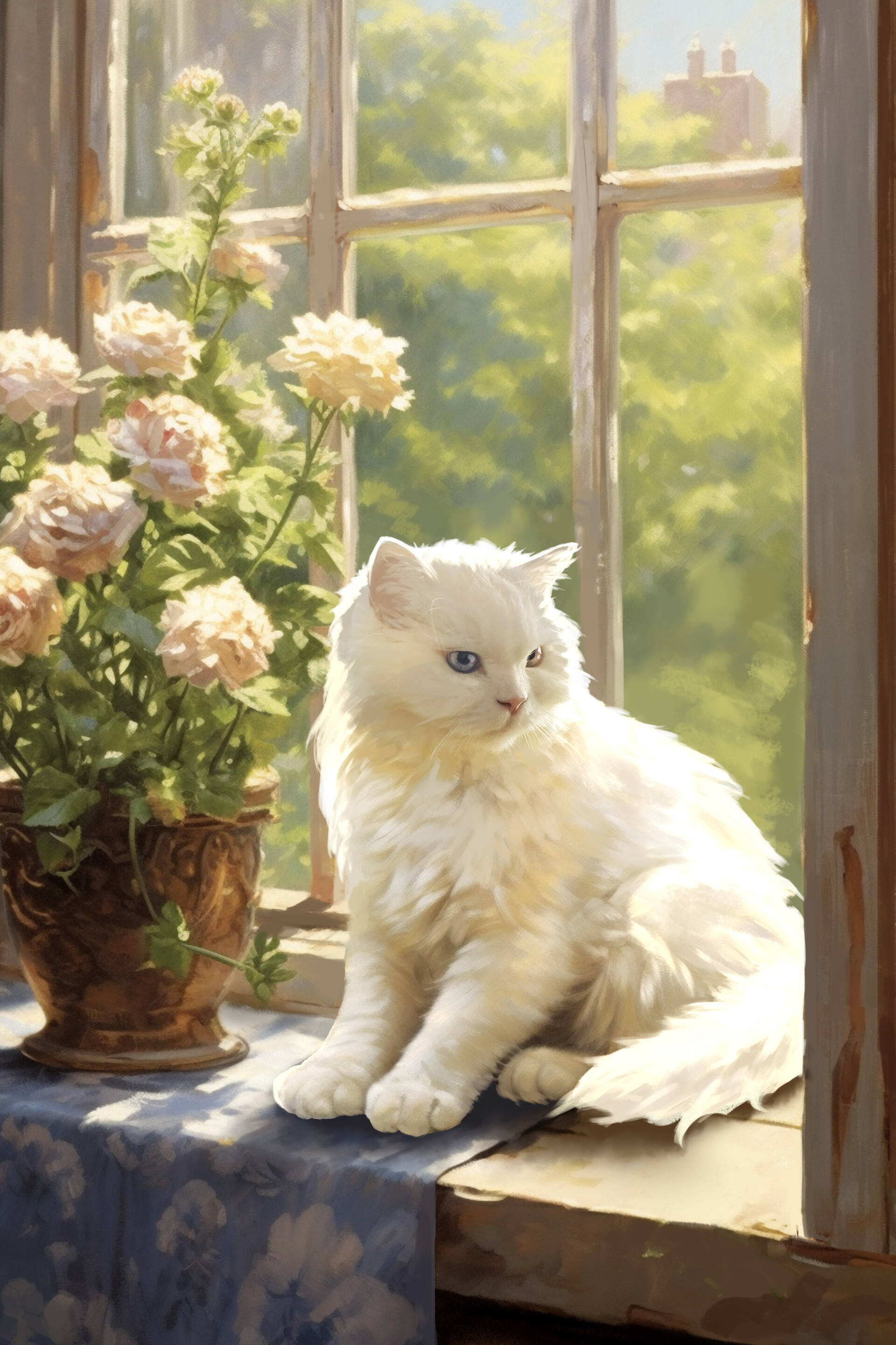 ArtStation - My cat, Maya