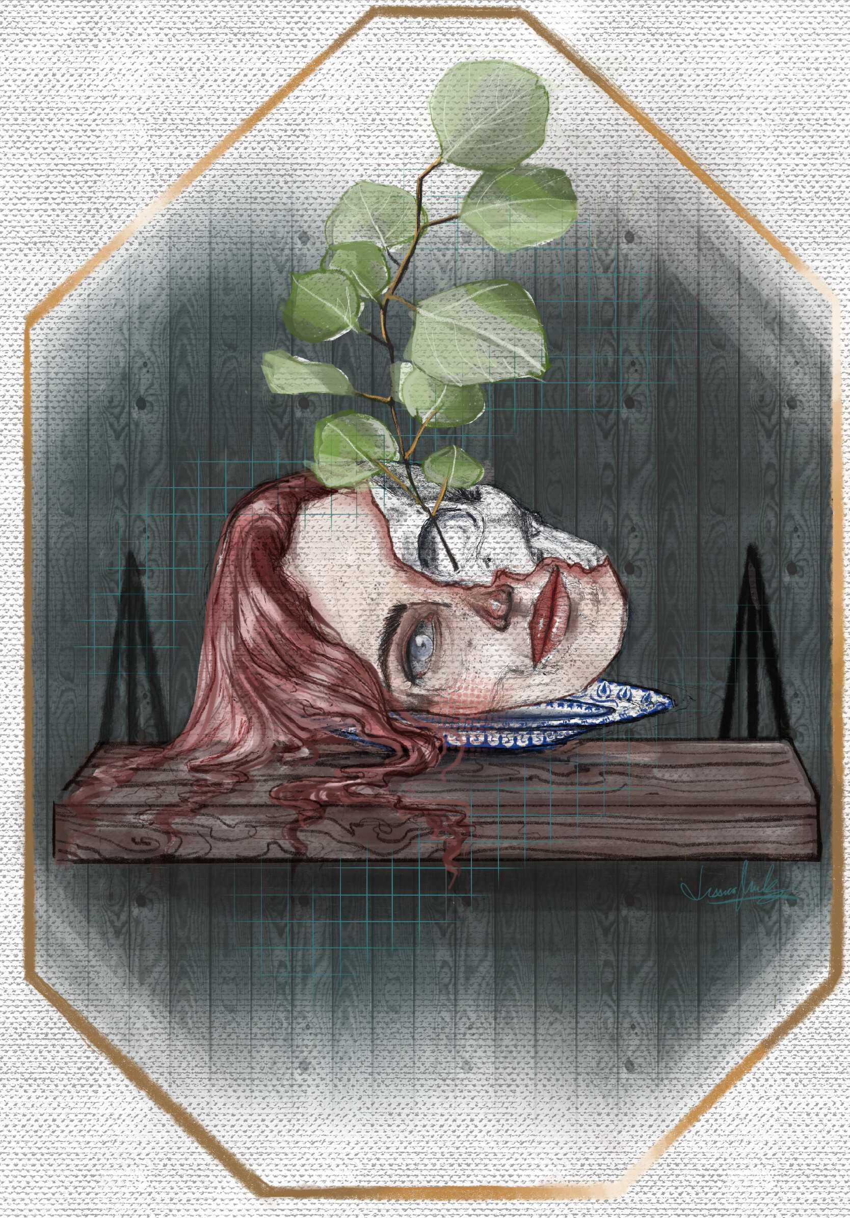 ArtStation - Head on a Plate