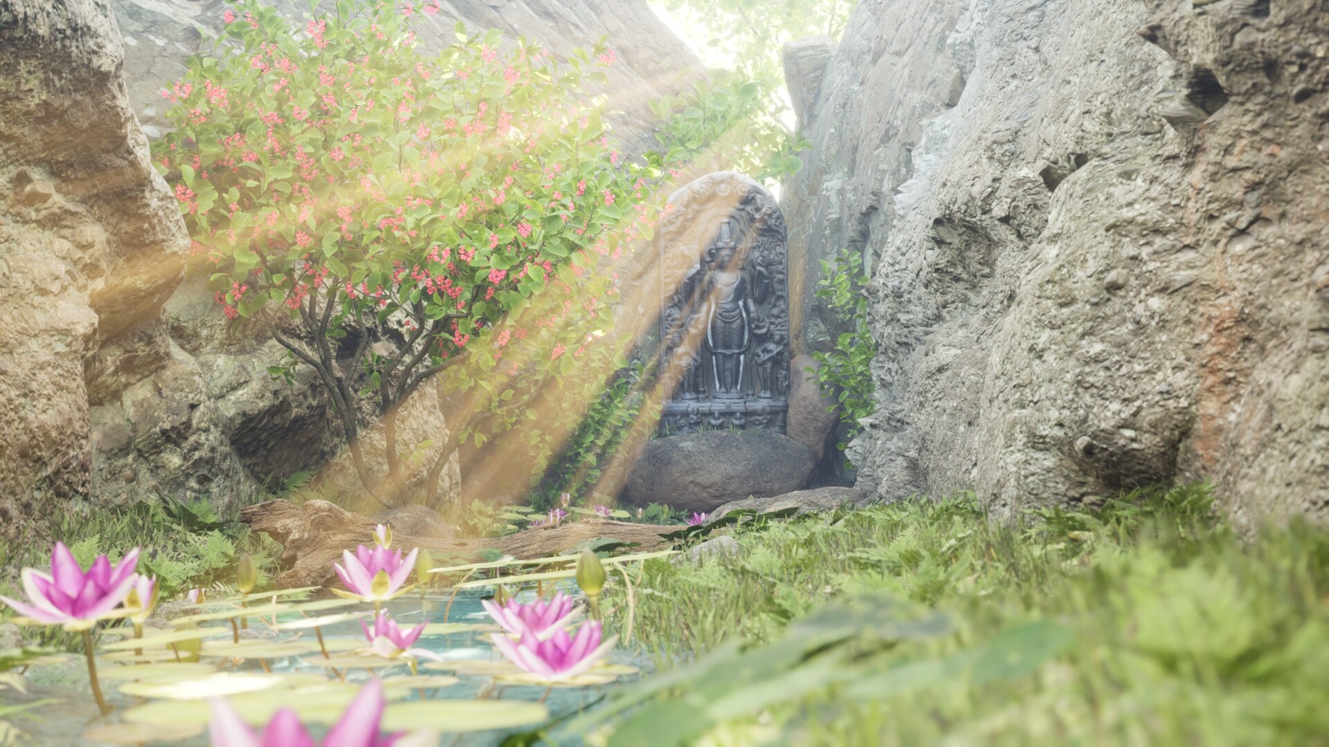 ArtStation - CONCEPT FOREST ENVIRONMENT SCENE 3D