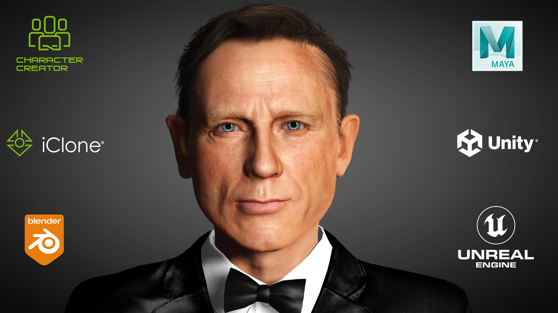 ArtStation - Daniel Craig James Bond - 007