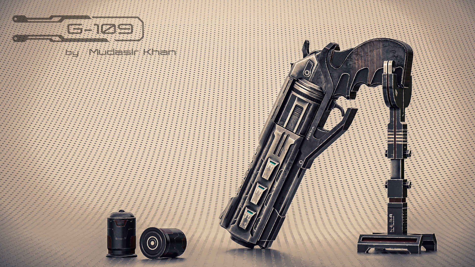 ArtStation - Sci-Fi Revolver