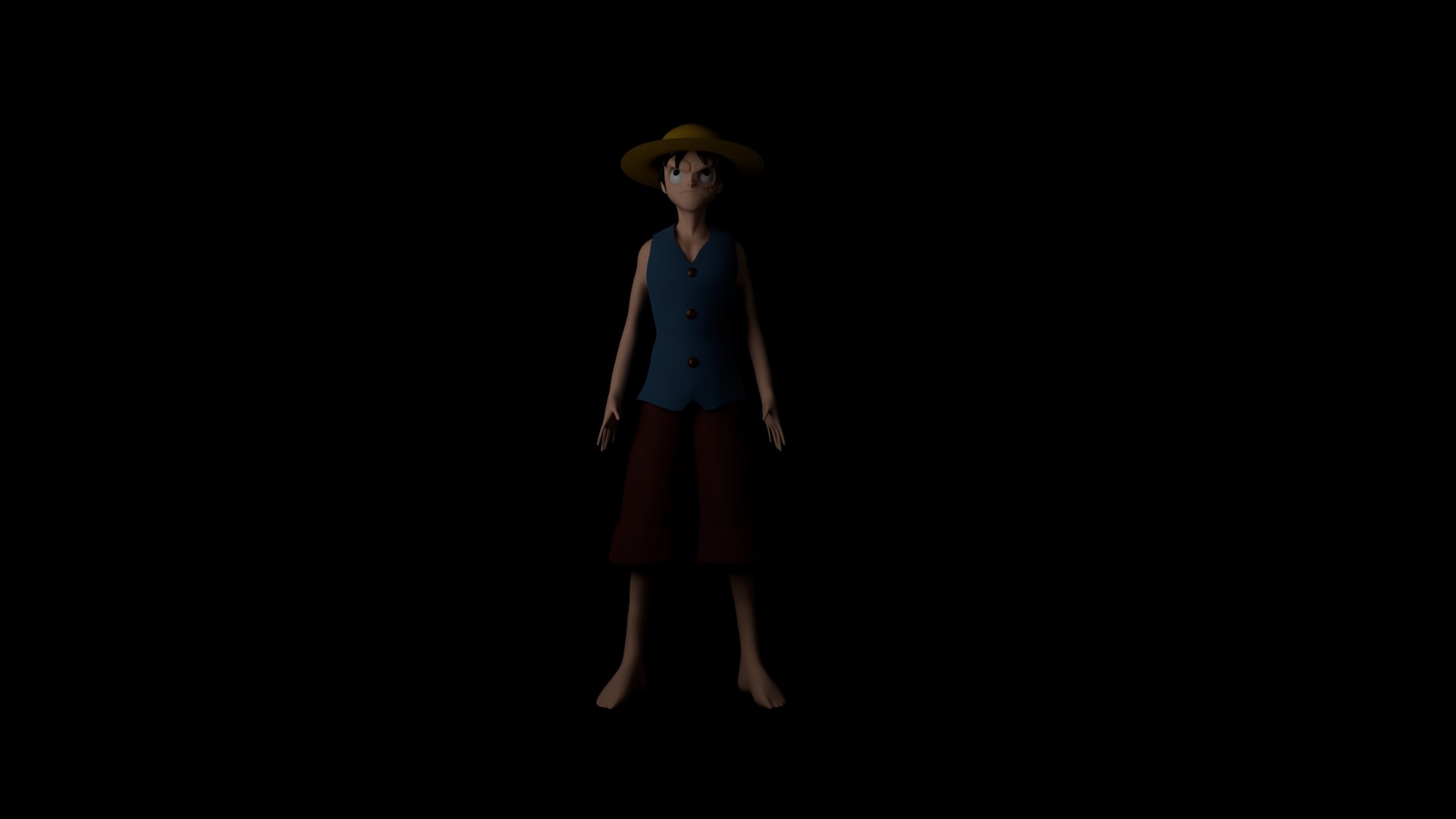 ArtStation - LUFFY 3D MODEL