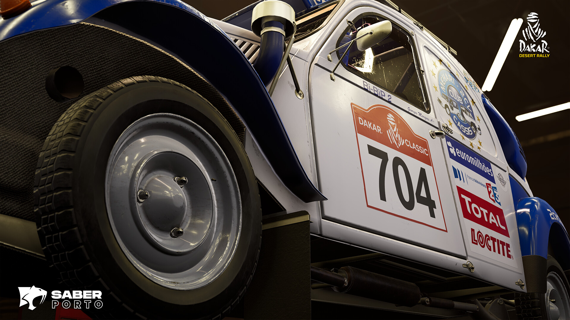 Vinu Abraham - Dakar Desert Rally- Citroen 2CV BI BIP2