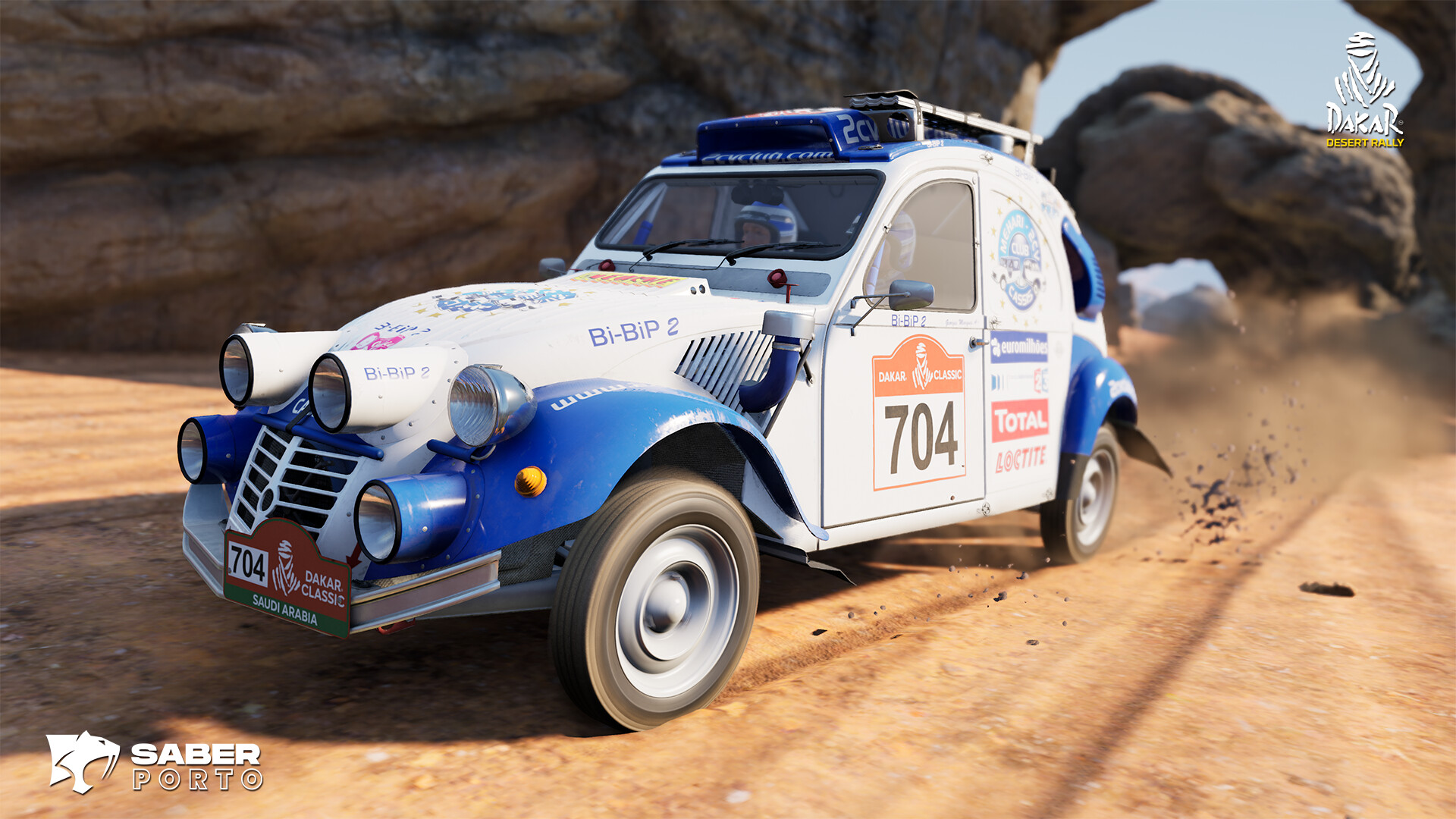 Vinu Abraham - Dakar Desert Rally- Citroen 2CV BI BIP2