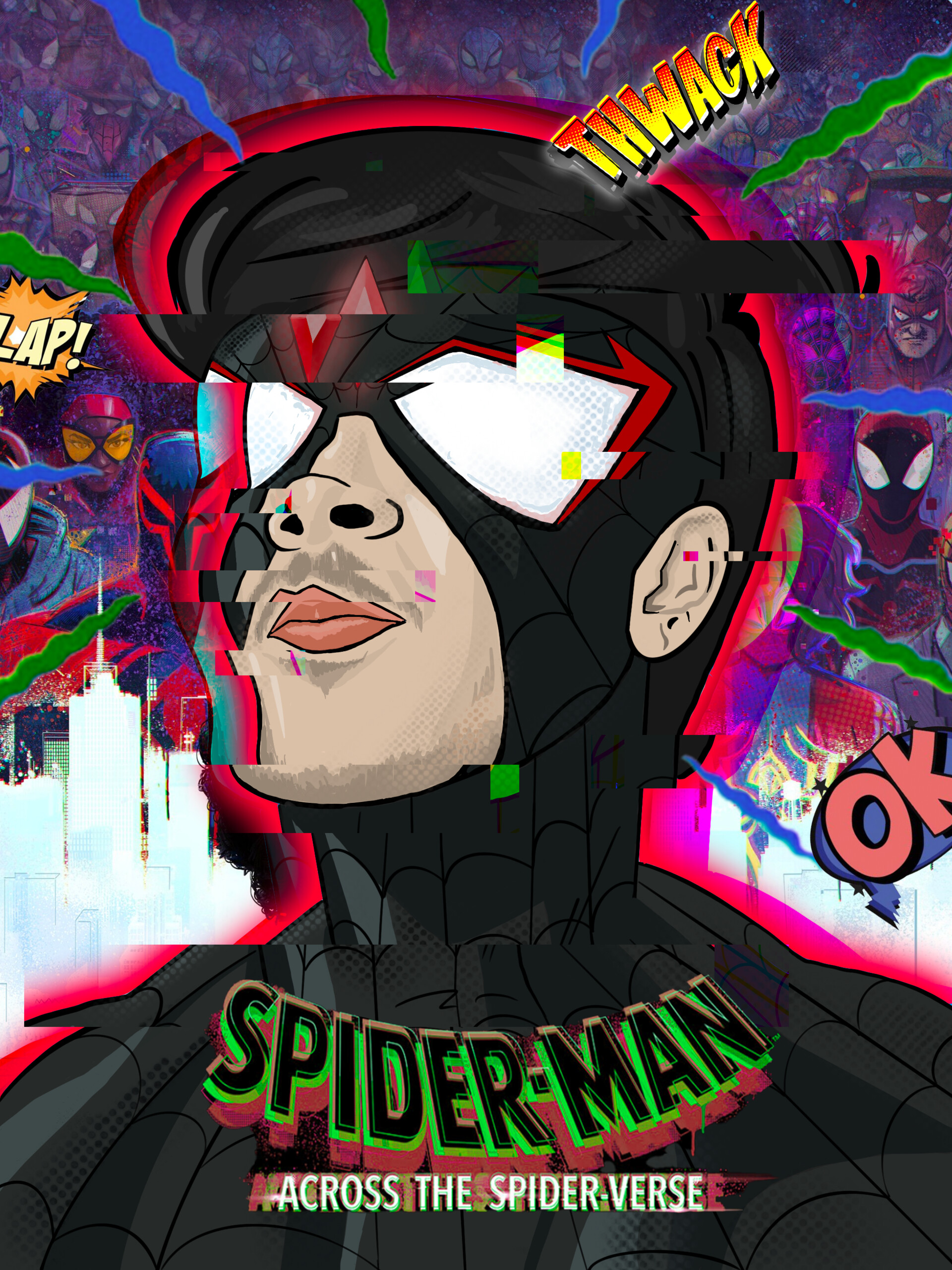 ArtStation - Spider-Me, Diving Across the Spiderverse