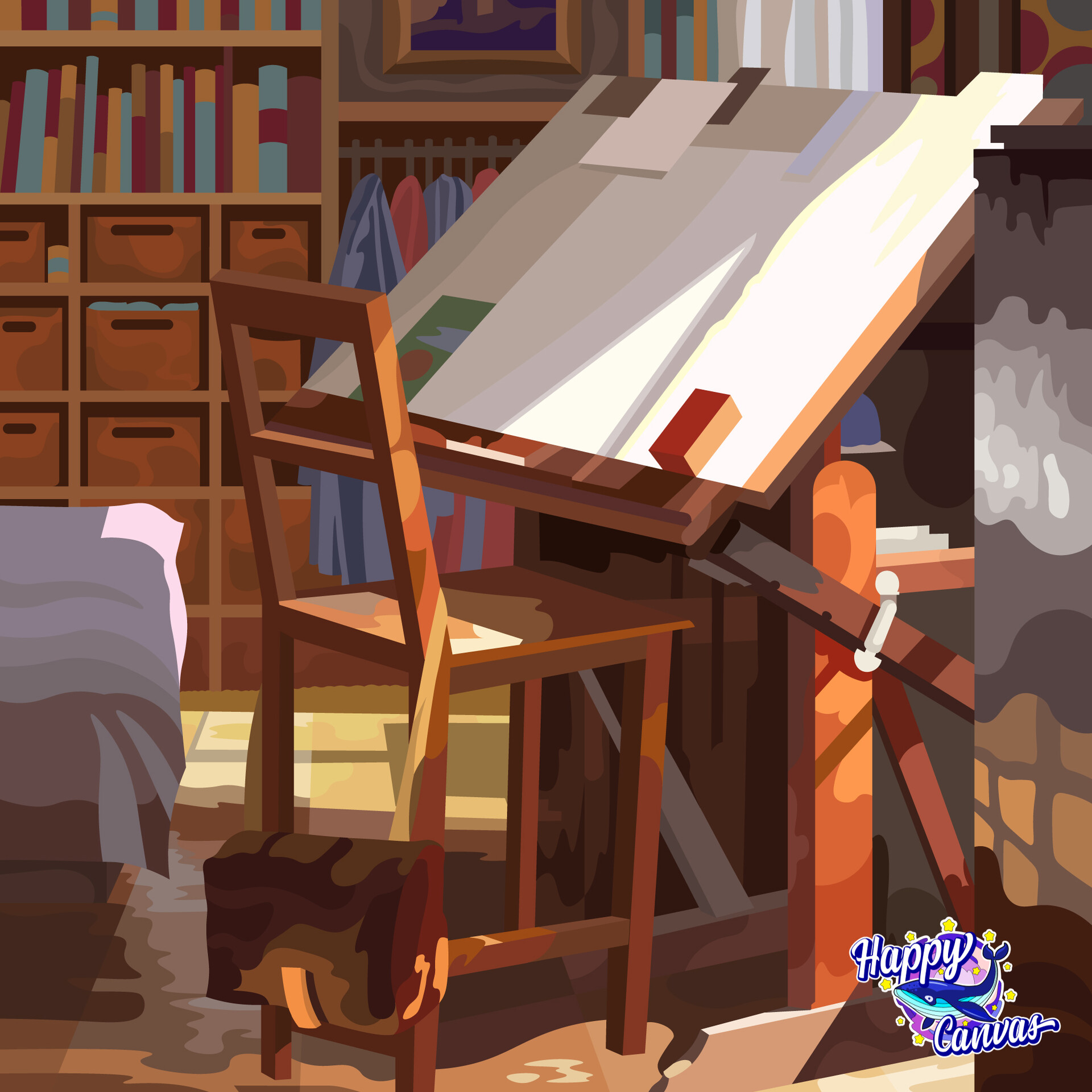 ArtStation - Vector Color by number