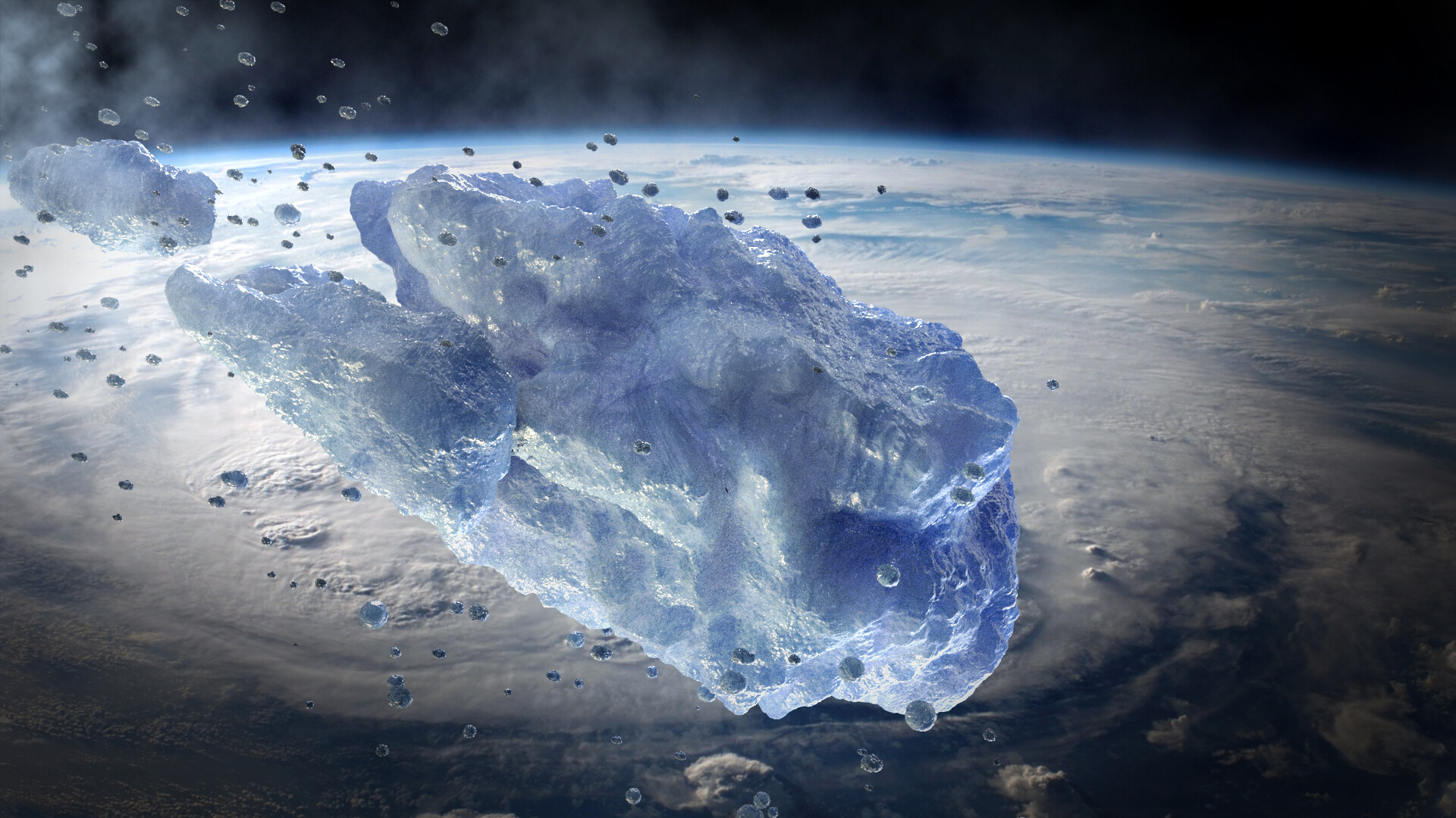 ArtStation - High Quality Comet 3d Model