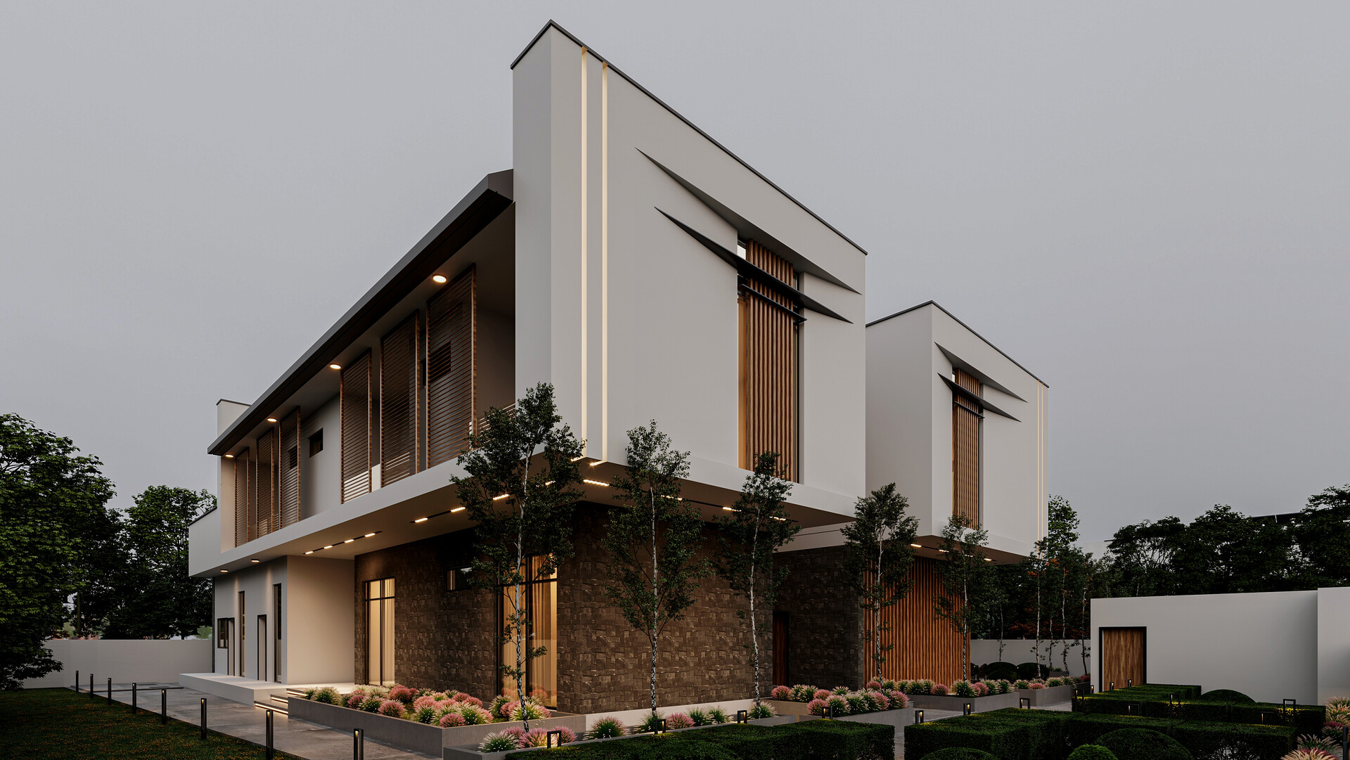 ArtStation - RESIDENTIAL VILLA 5 | RENDERS