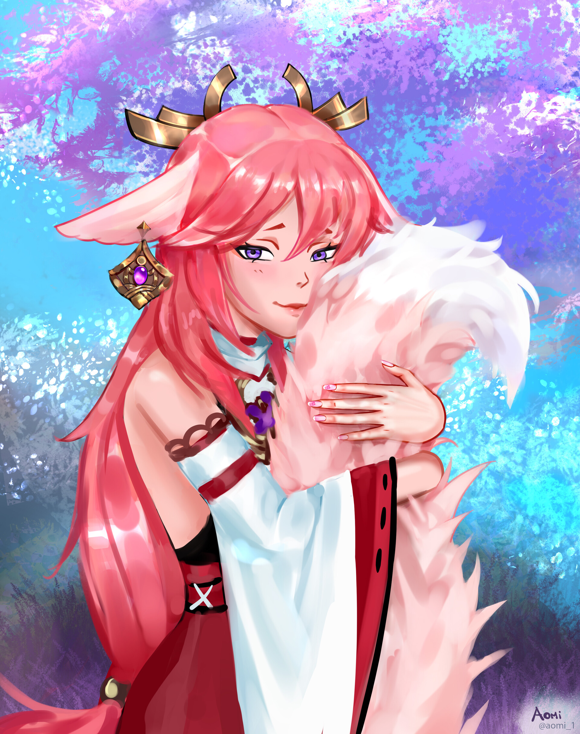 ArtStation - YaeMiko fanart