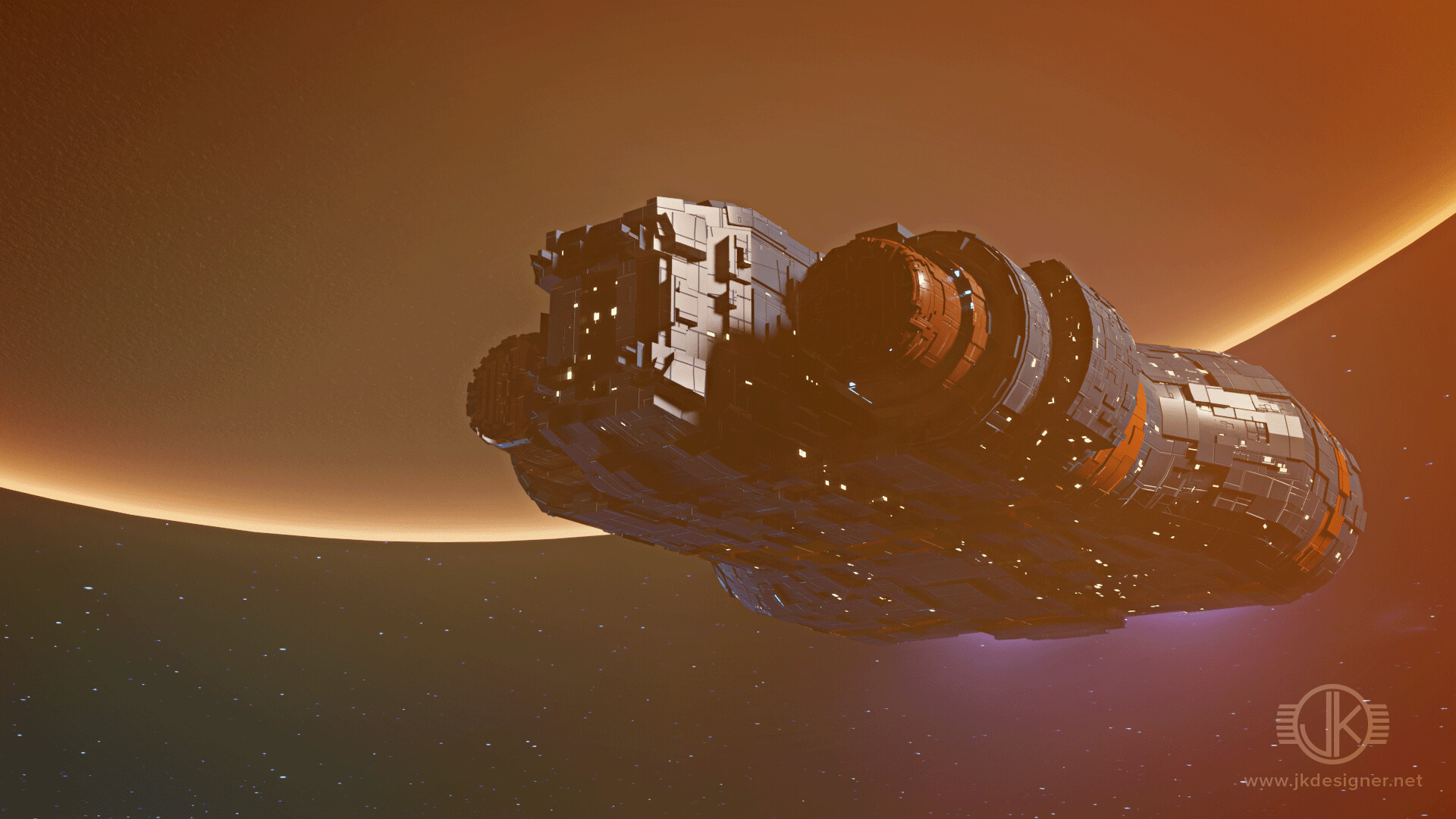 ArtStation - Colony Ship