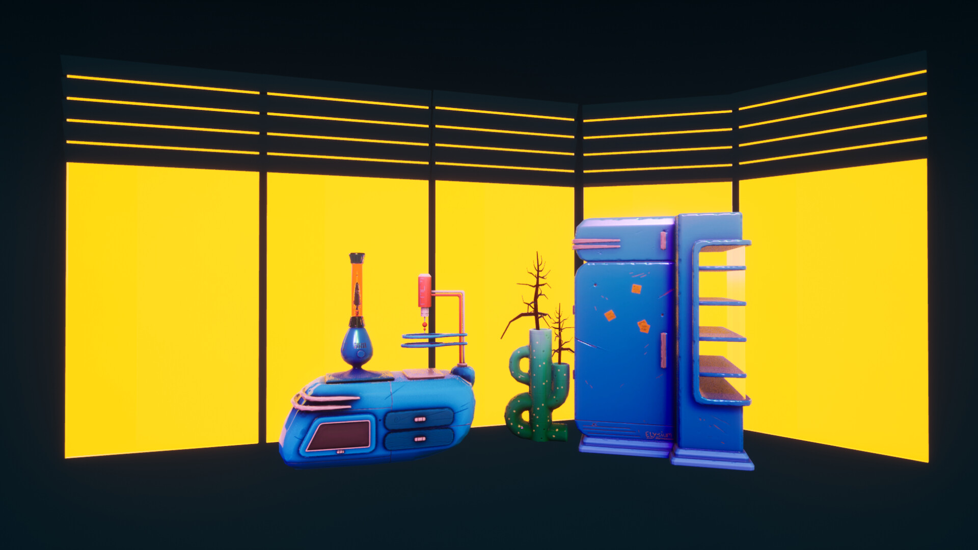 ArtStation - Retro-Futuristic Models