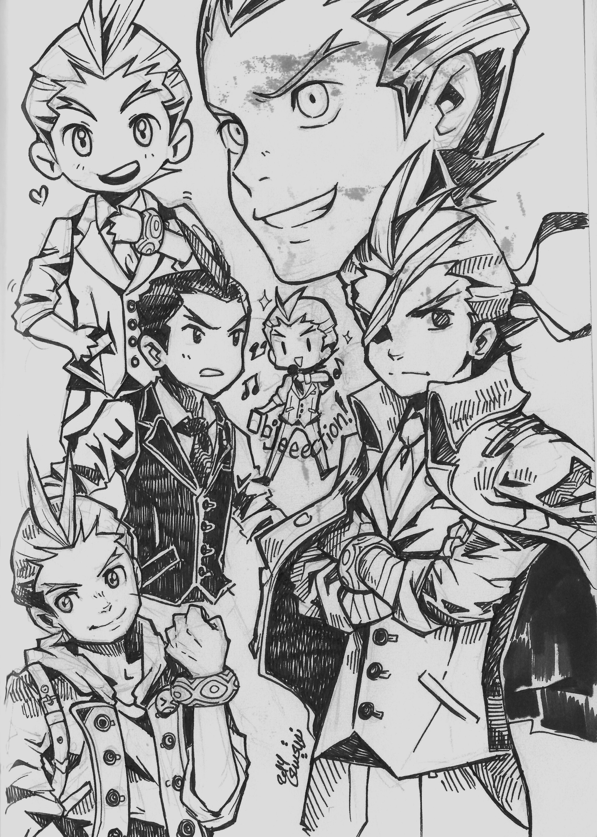 ArtStation - Apollo Justice : Ace Attorney