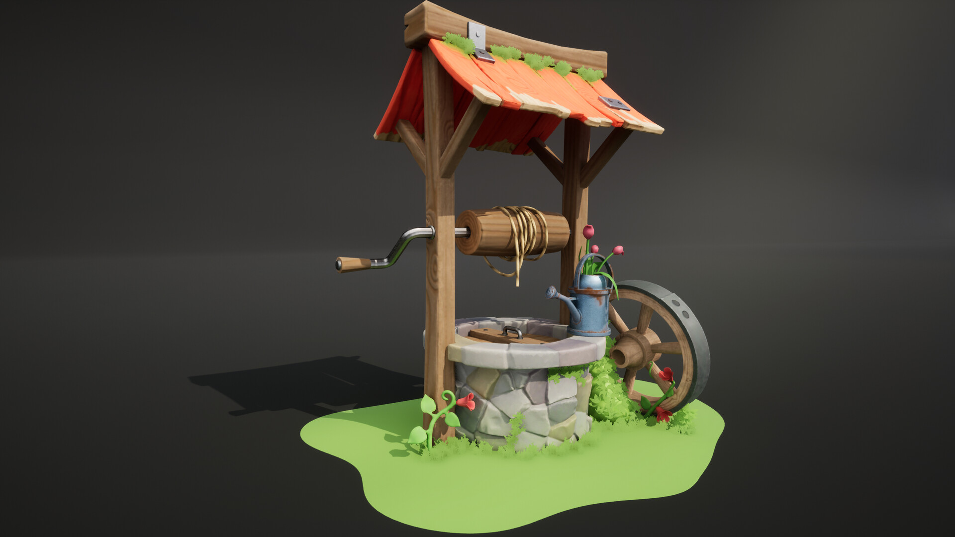 ArtStation - Stylized Well - UE5