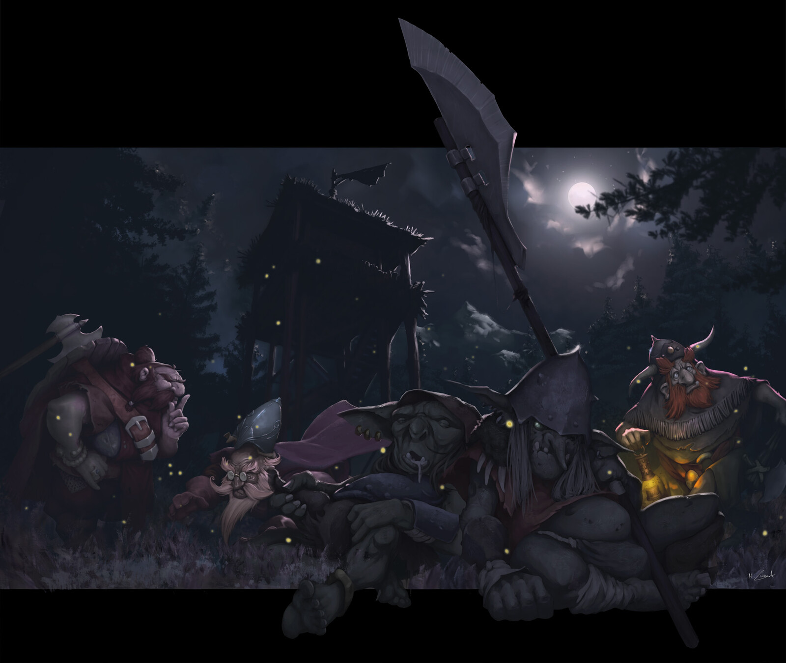 Maxim Lingert - Concept Art and Illustration - Behind Enemy Lines