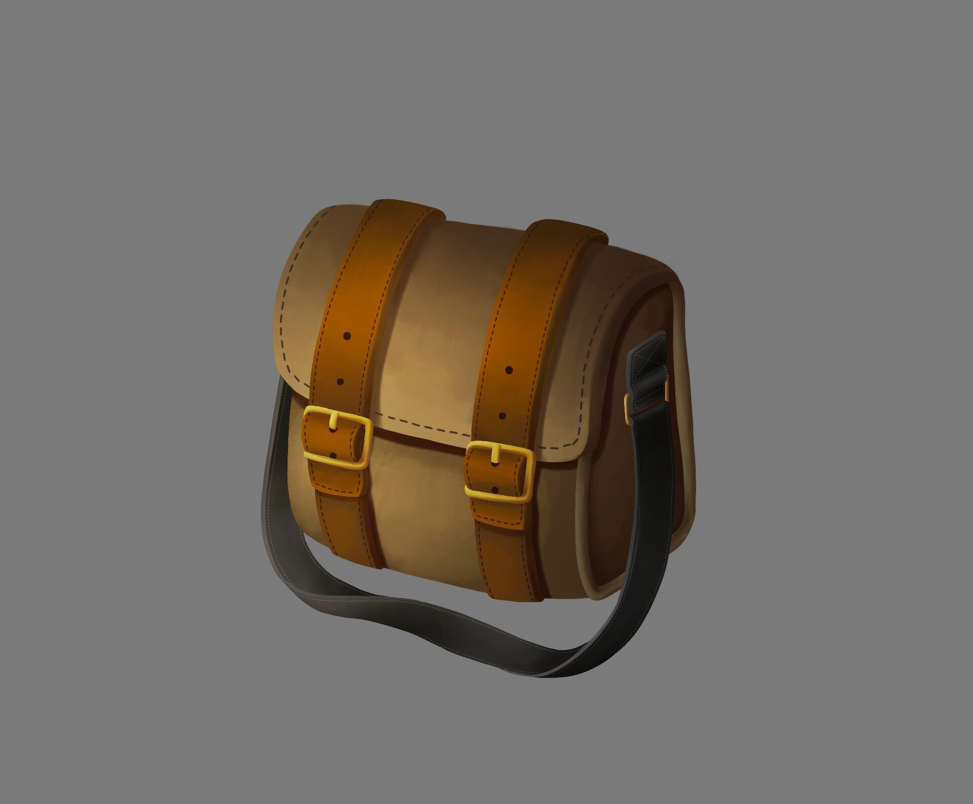 ArtStation - Bag Illustration + Spine 2d Animation