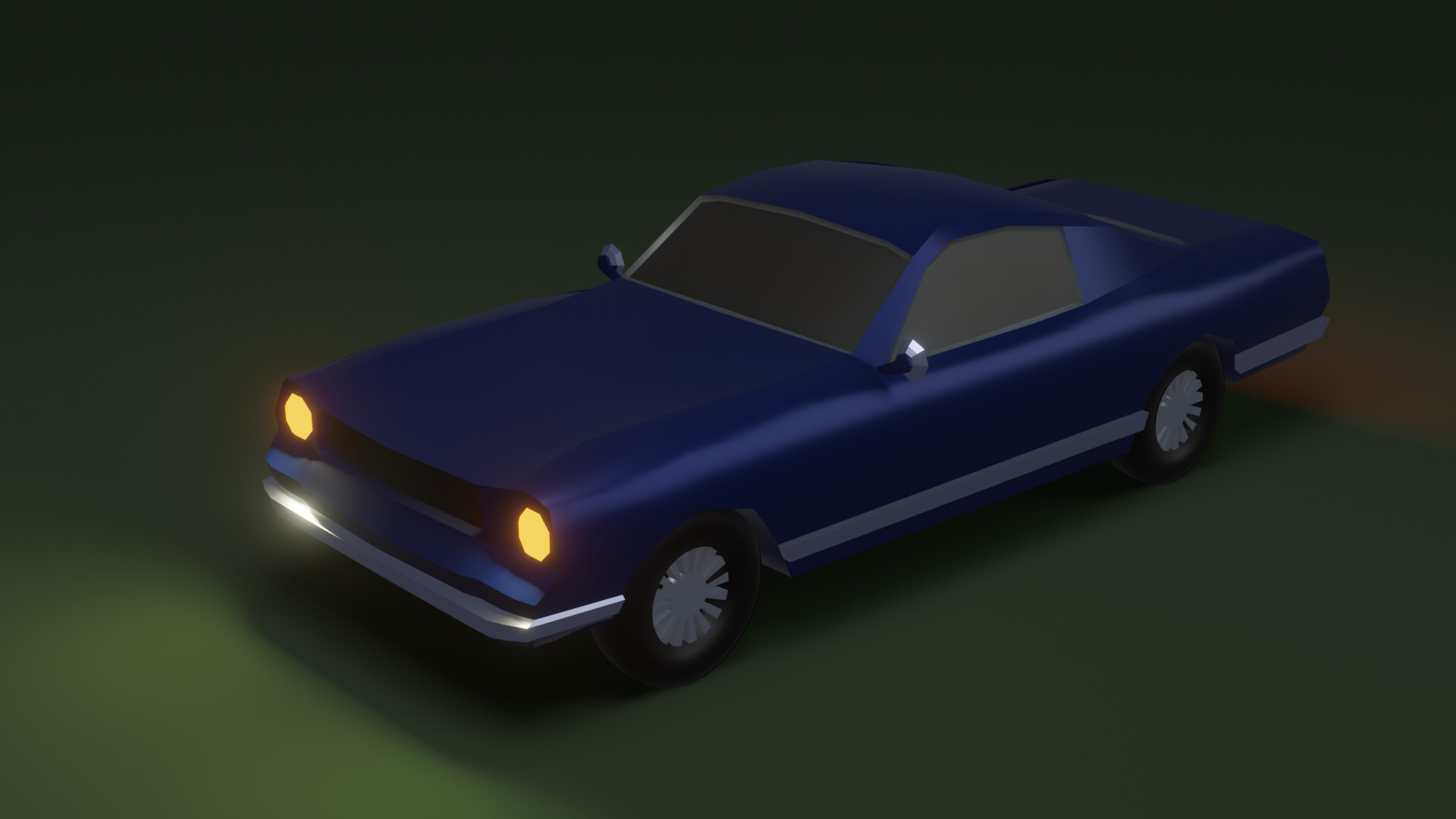 ArtStation - Low polly car