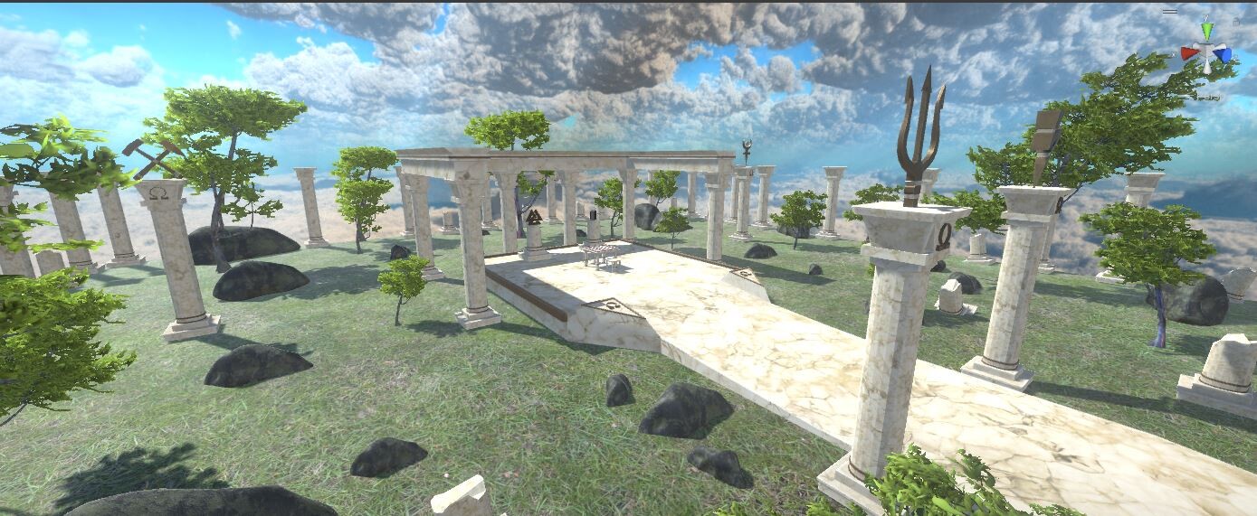 ArtStation - Greek Mythological Scenery