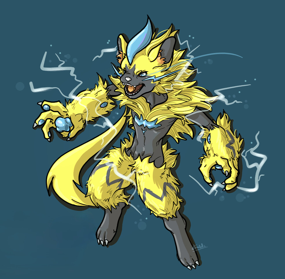 ArtStation - Zeraora art